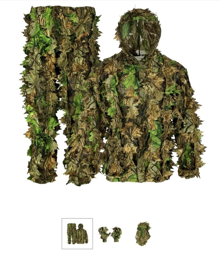 Ghilliemonster Green Leafy Suit S/M - Walmart.com