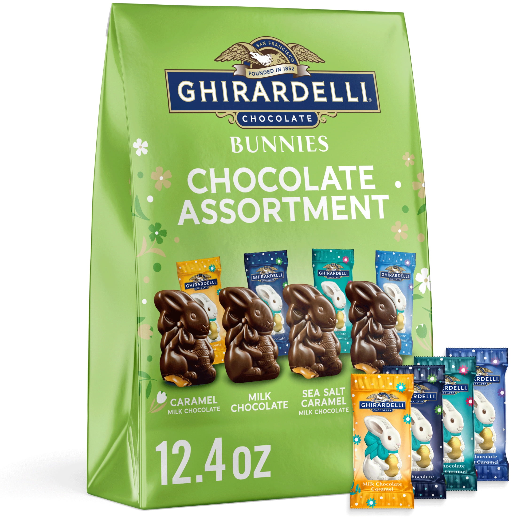 GHIRARDELLI Bunnies Chocolate Assortment, 12.4 oz Bag - Walmart.com