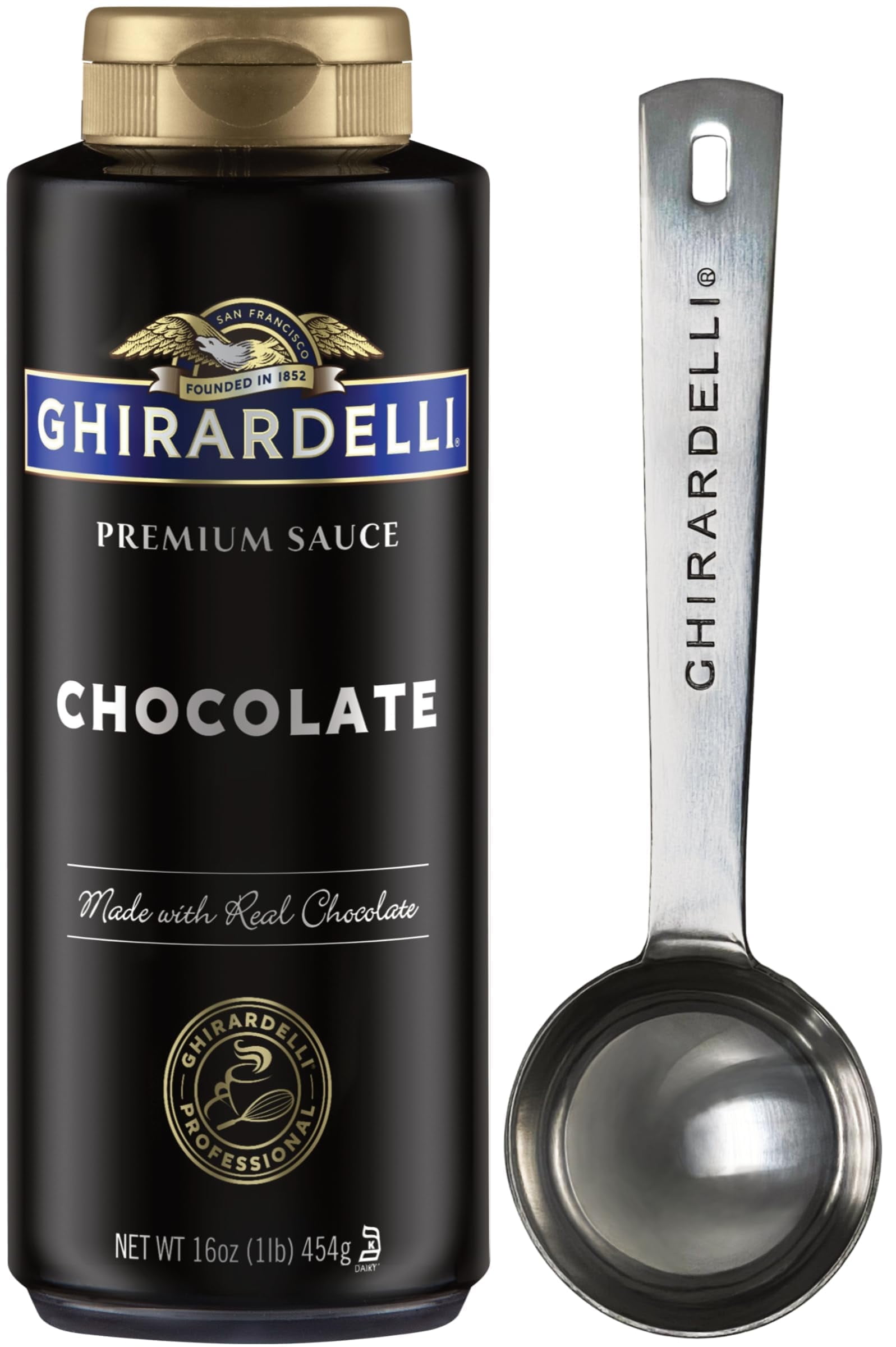 Ghirardelli Chocolate Sauce, 17 Ounce Squeeze Bottle with Ghirardelli ...