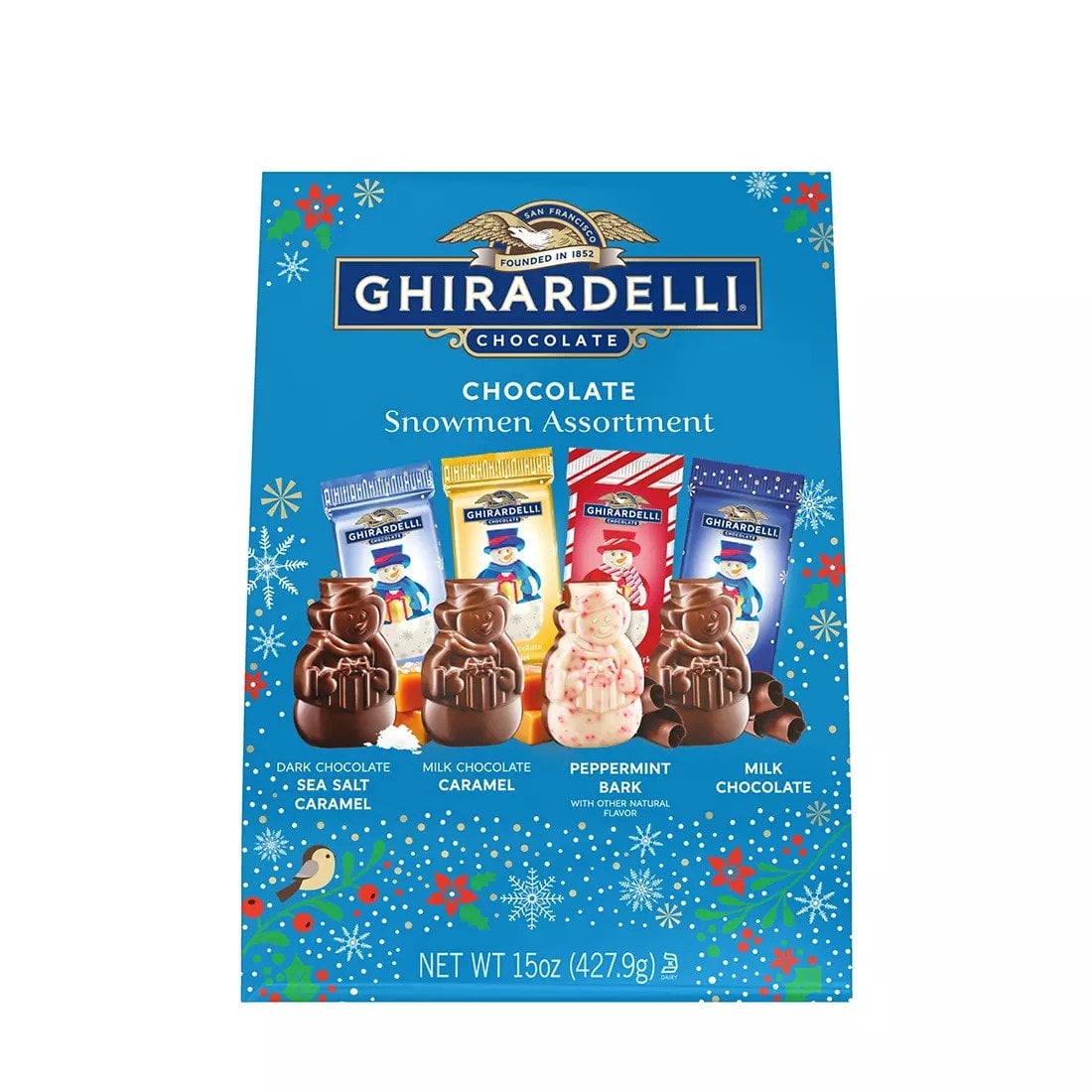 Ghirardelli Chocolate Snowmen Assortment, 15.3 Ounce - Walmart.com