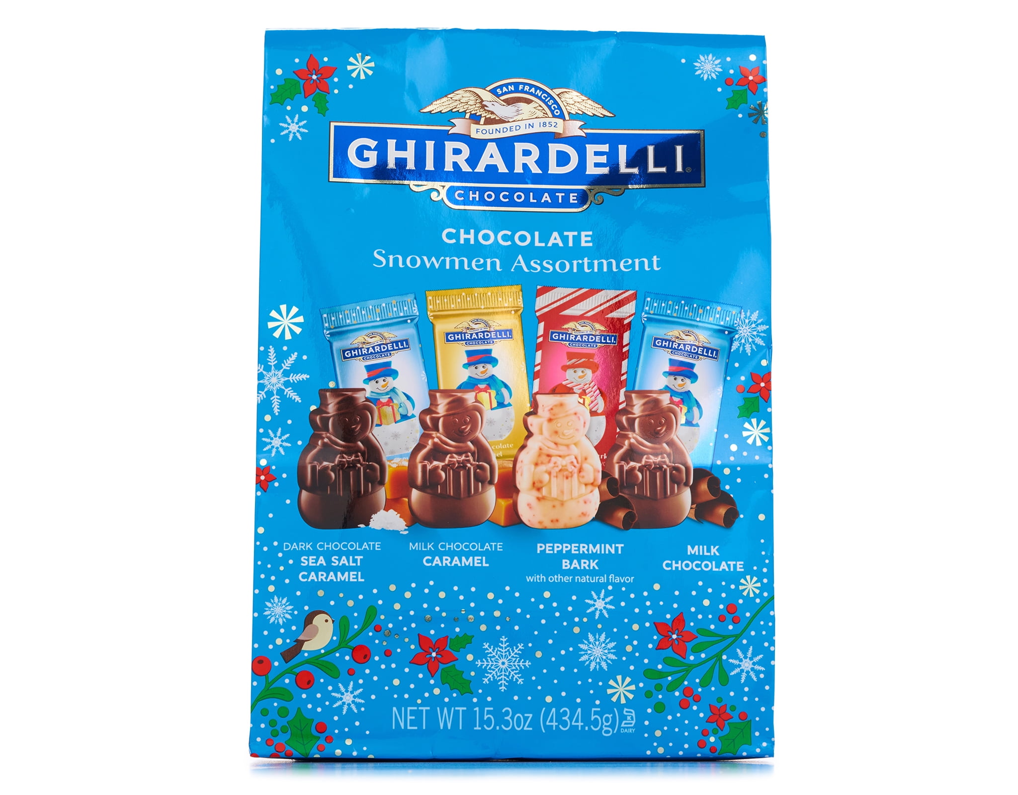 Ghirardelli Chocolate Snowmen Assortment 15.3 oz. - Walmart.com