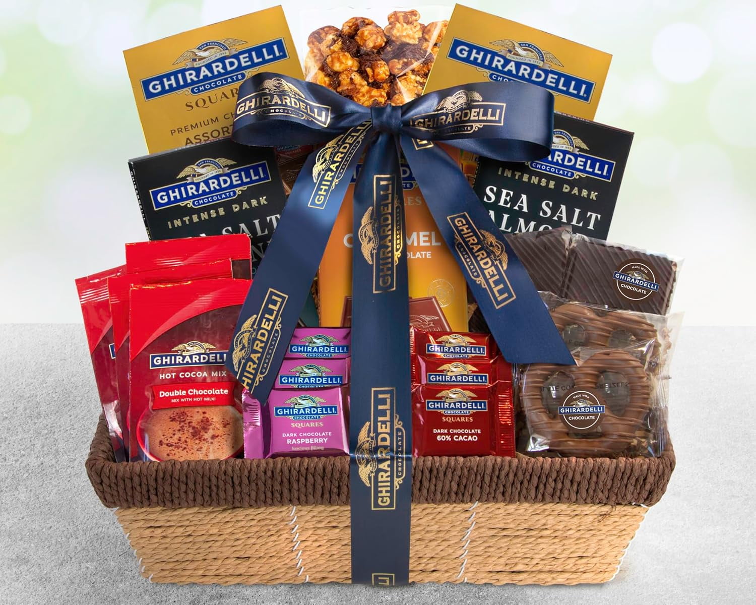 Ghirardelli Deluxe Delights Gift Basket - Walmart.com