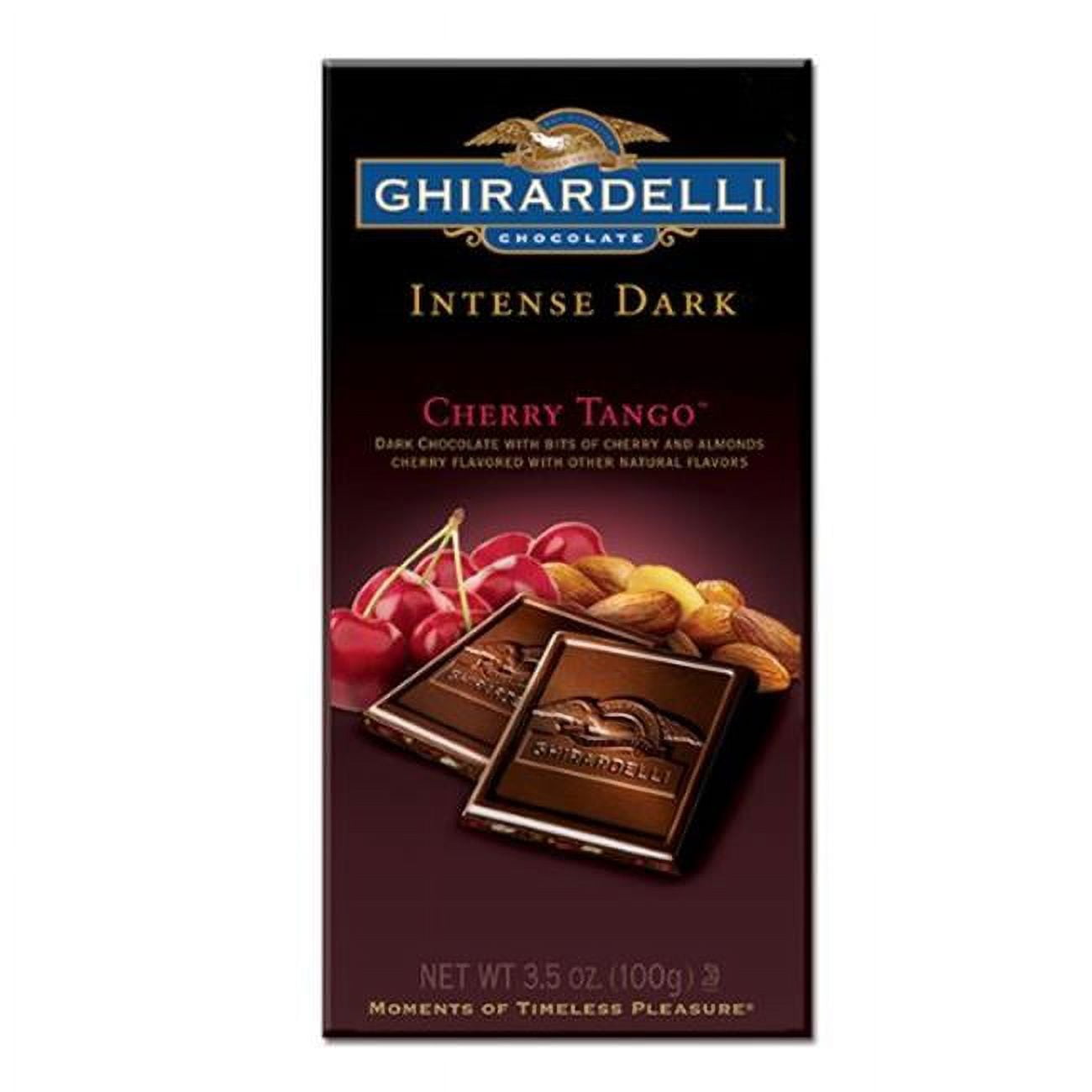 Ghirardelli Intense Dark Cherry Tango Chocolate Bar, 3.5 Oz. - Walmart.com