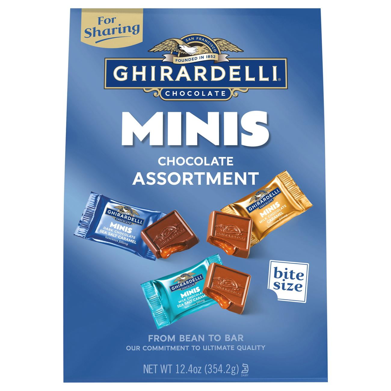 Ghirardelli Minis Chocolate Assortment Squares - 12.4 oz- Pack of 2 ...
