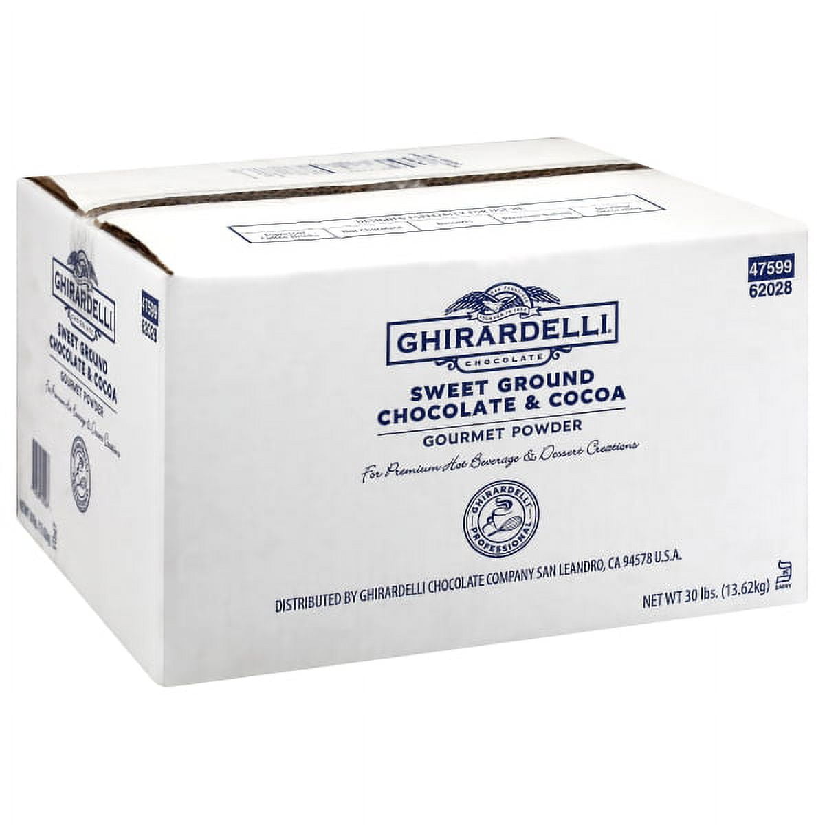 Ghirardelli Sweet Ground Chocolate & Cocoa Powder, 30 Pound - Walmart.com