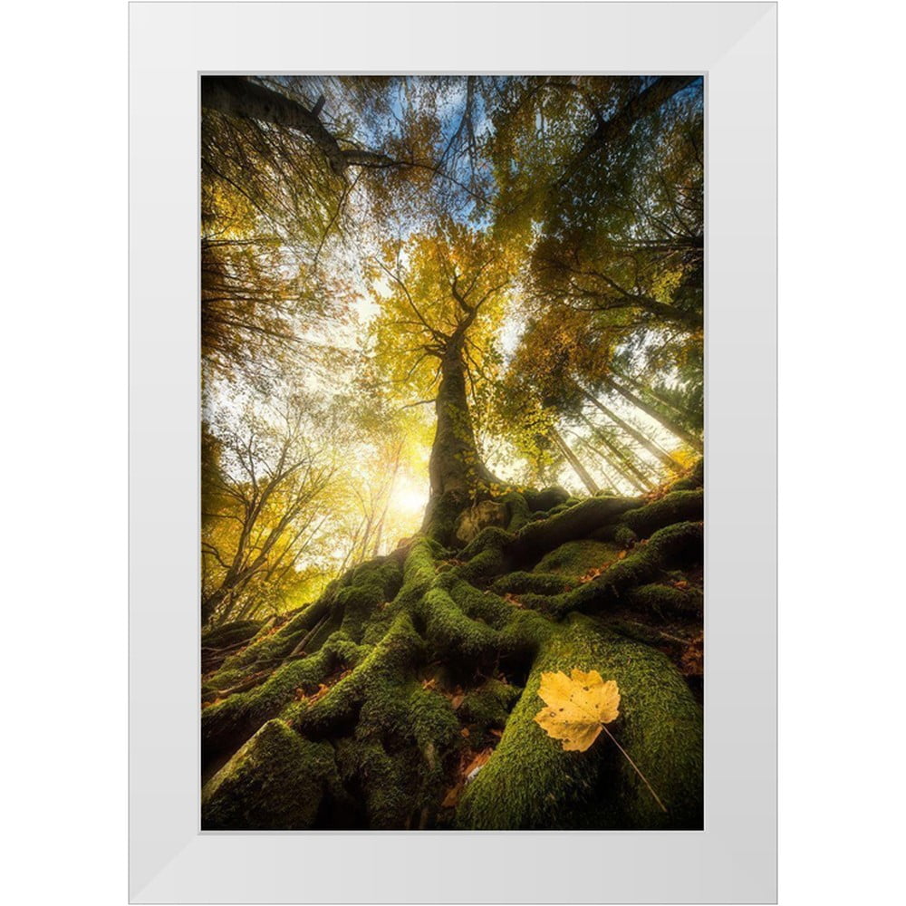 Ghizzi Panizza, Alberto 11x14 White Modern Wood Framed Museum Art Print Titled - The Goodbye Of ...