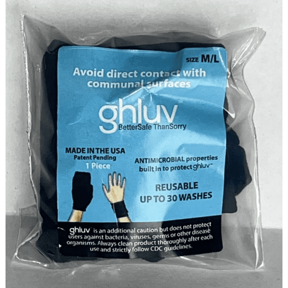 Ghluv Antimicrobial Hand Protector Size M/L - Walmart.com