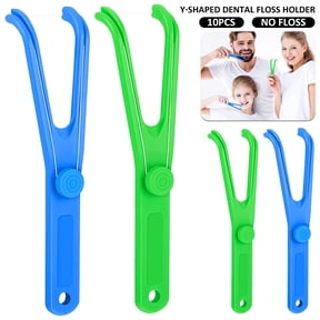 GUM Floss Flossmate Reusable Floss Handle, Ergonomic for Tight Spaces ...