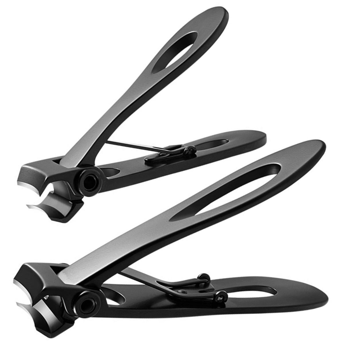 Ghojet 2 Pcs Thick Nail Clippers Wide Jaw Nail Cutter for Thick Toenail ...