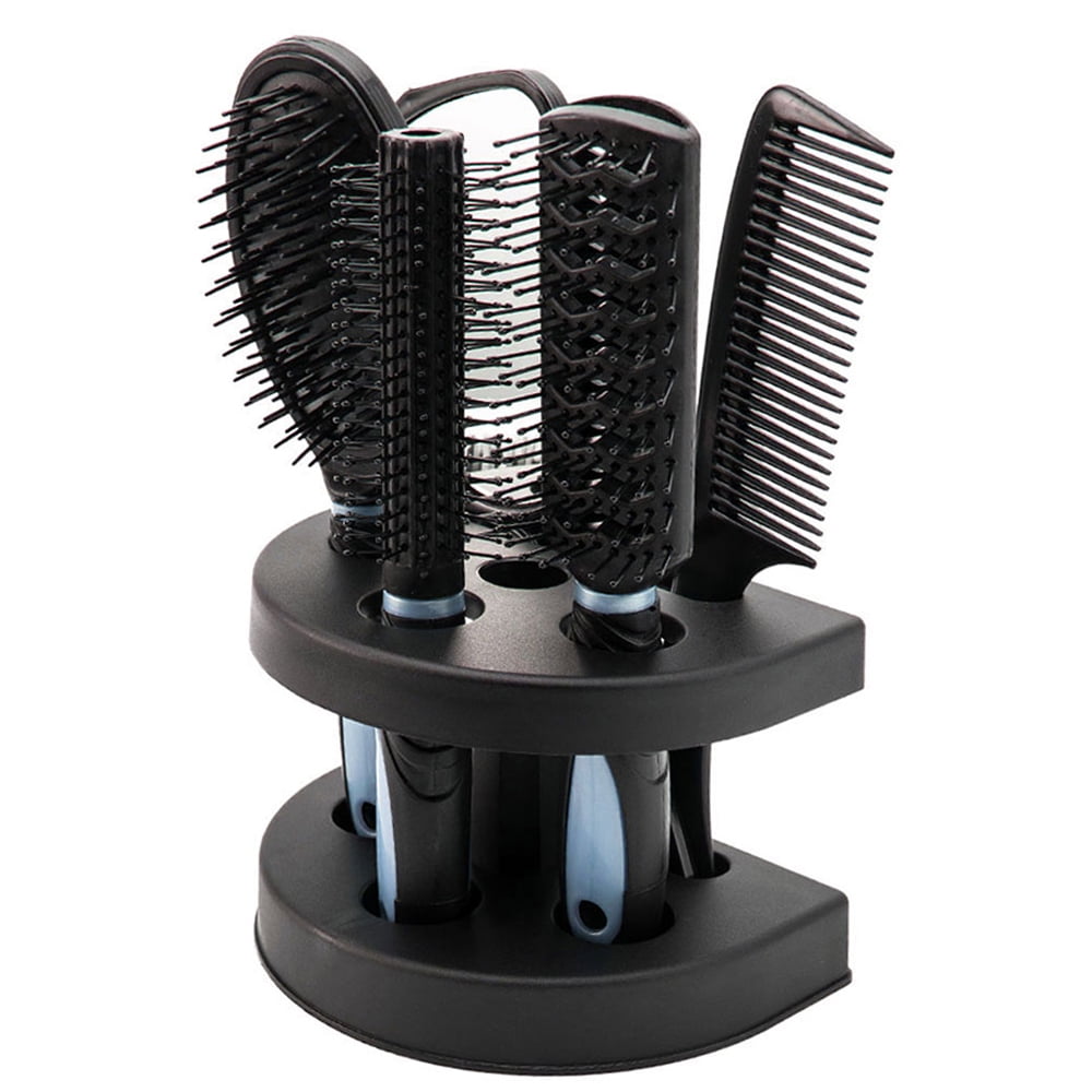 Ghojet 5 Pieces Hair Brush Comb Set with Shelf Hair Styling Tools ...