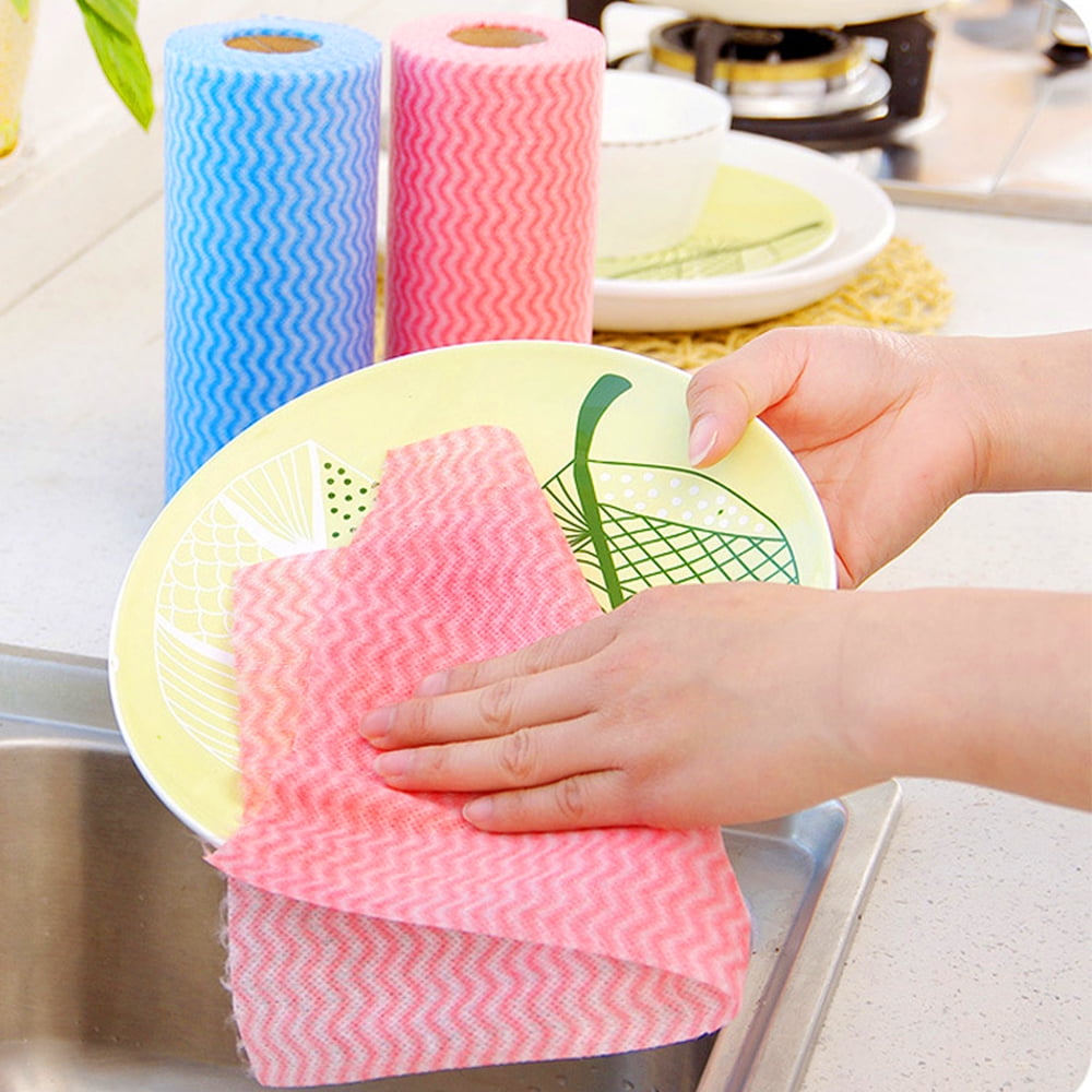 Ghojet Disposable Cleaning Towels Reusable Cleaning Cloth Handy ...