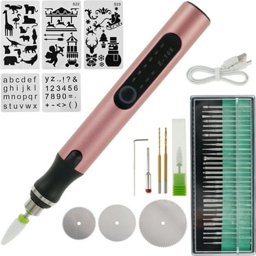 BeadSmith Micro Engraver, Cordless with LED Spotlight, Includes 2 Tips ...