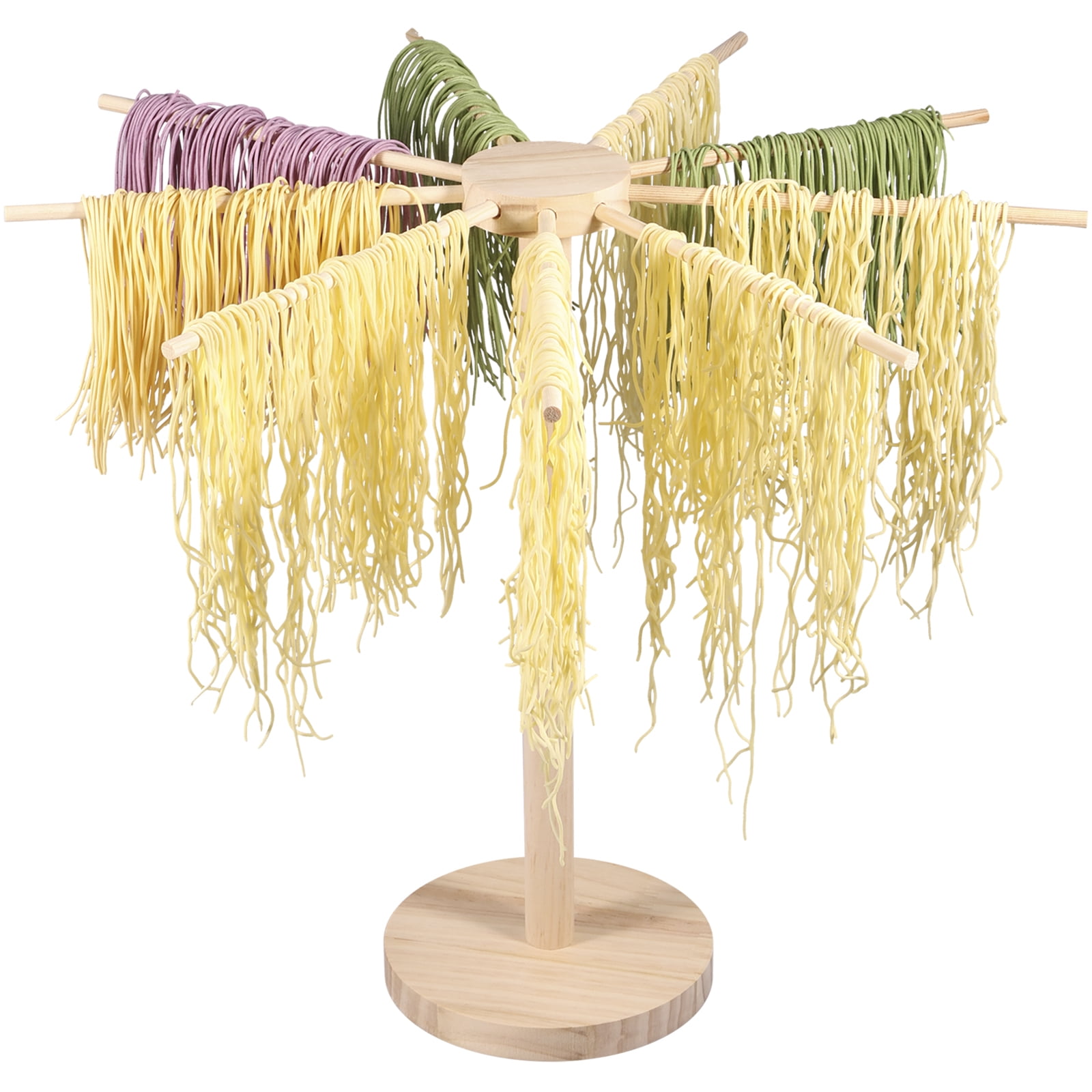 Ghojet Pasta Drying Rack Wooden Noodle Drying Rack Detachable Pasta ...