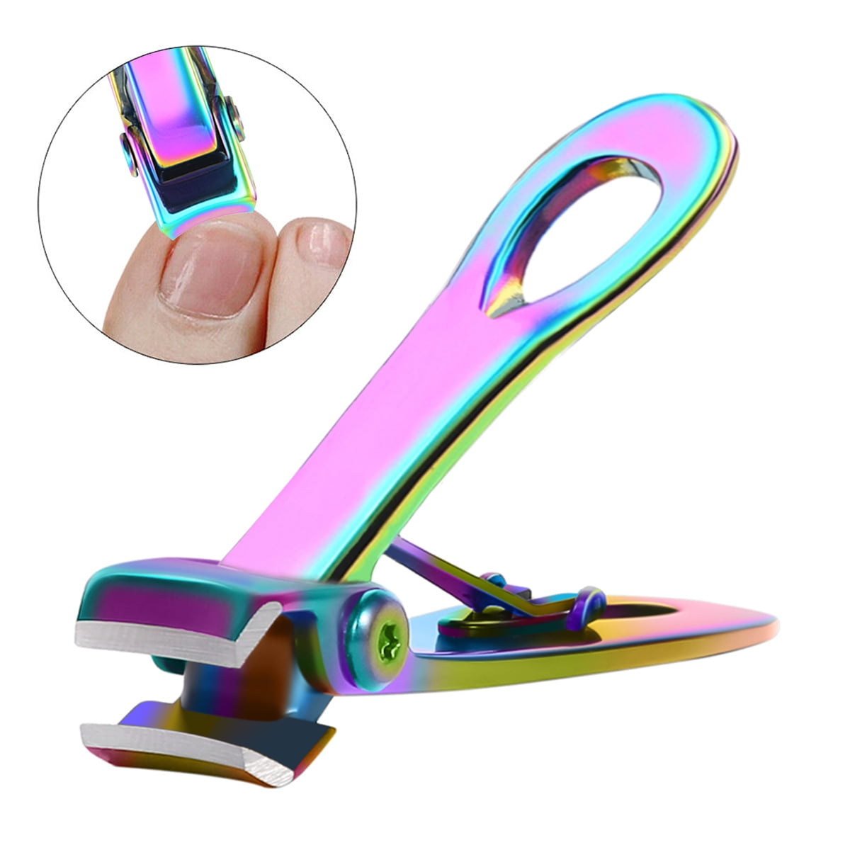Ghojet Extra Strong Stainless Steel Nail Clippers for Thick Nails ...