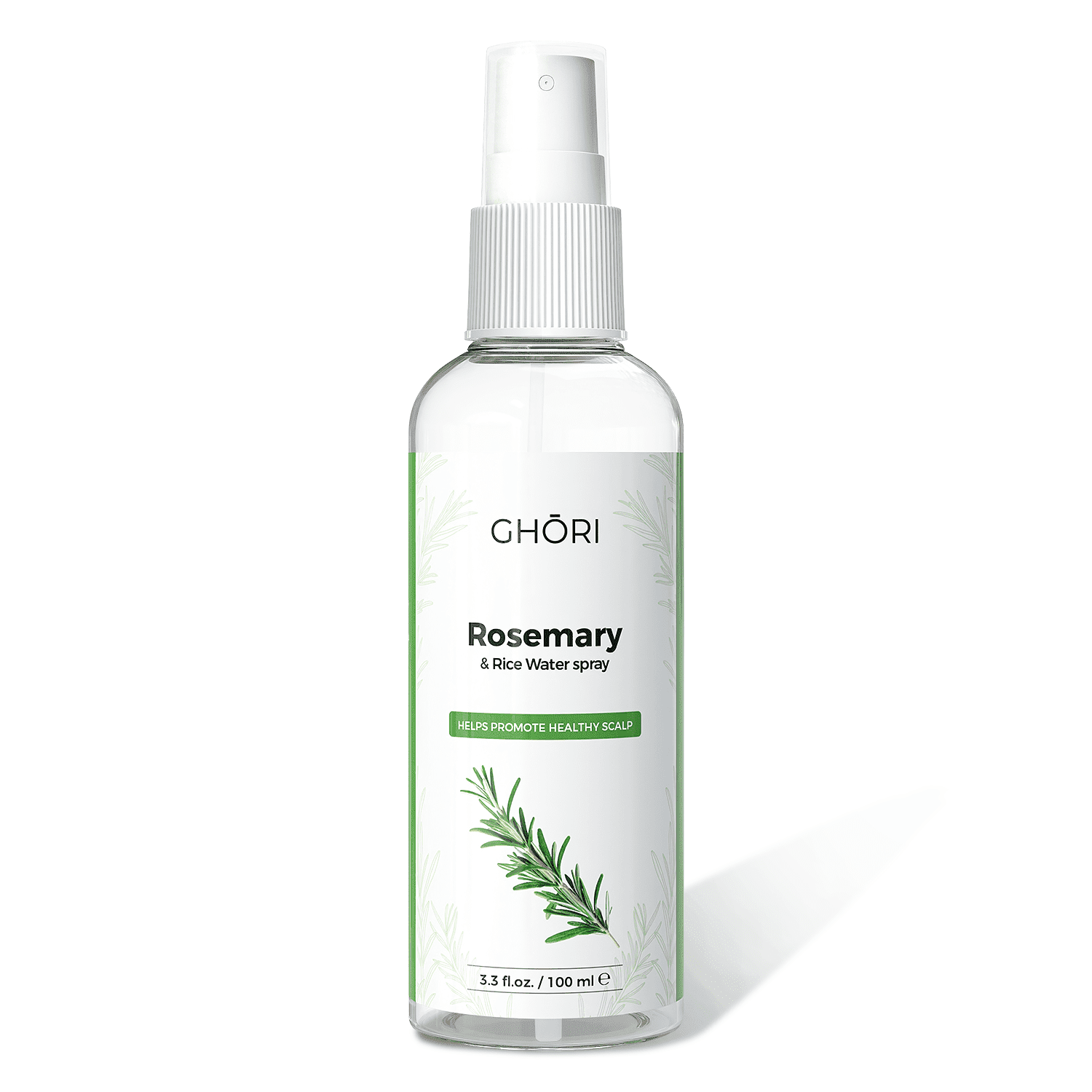 Ghori Rosemary & Rice Water Hair Growth Spray, Natural Leave-In Tonic ...