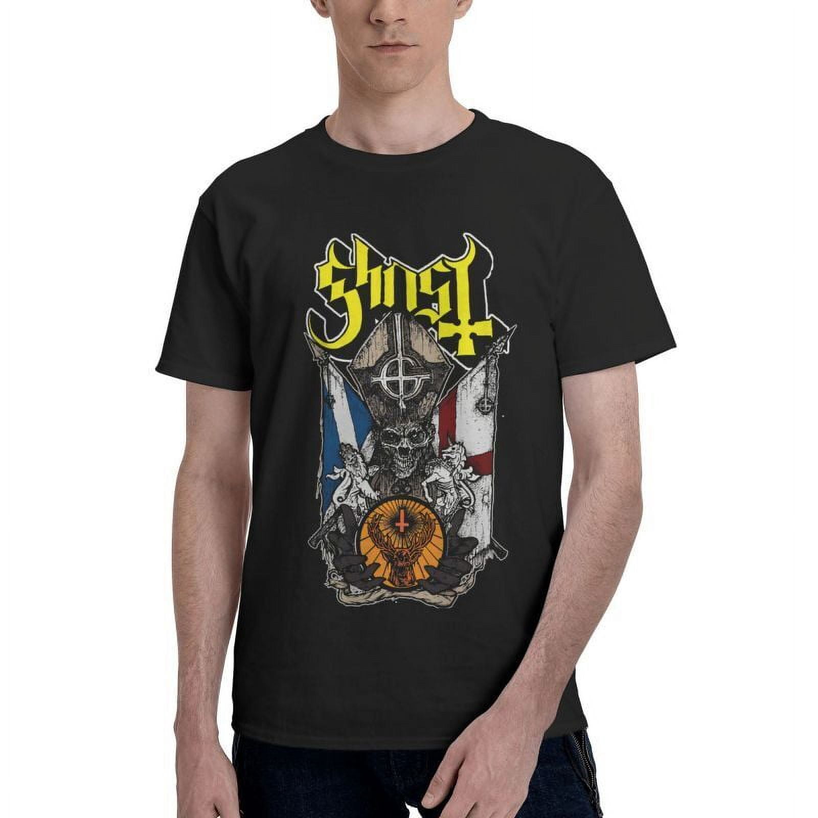 Ghost B.C. Men's Short Sleeve T Shirt Death Heavy Metal Rock Music Band ...