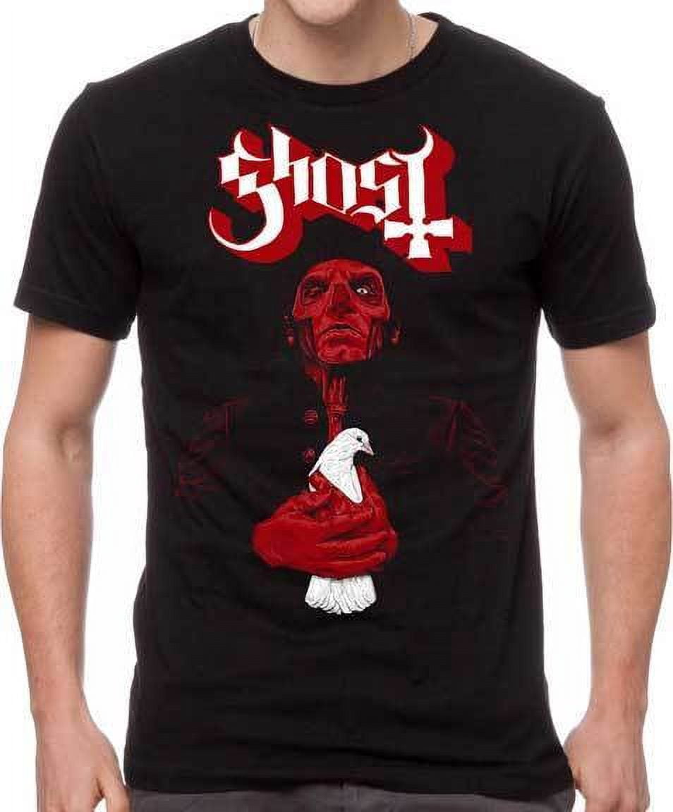 Ghost BC Dove Satanic Death Swedish Heavy Metal Rock Music Band T Shirt ...