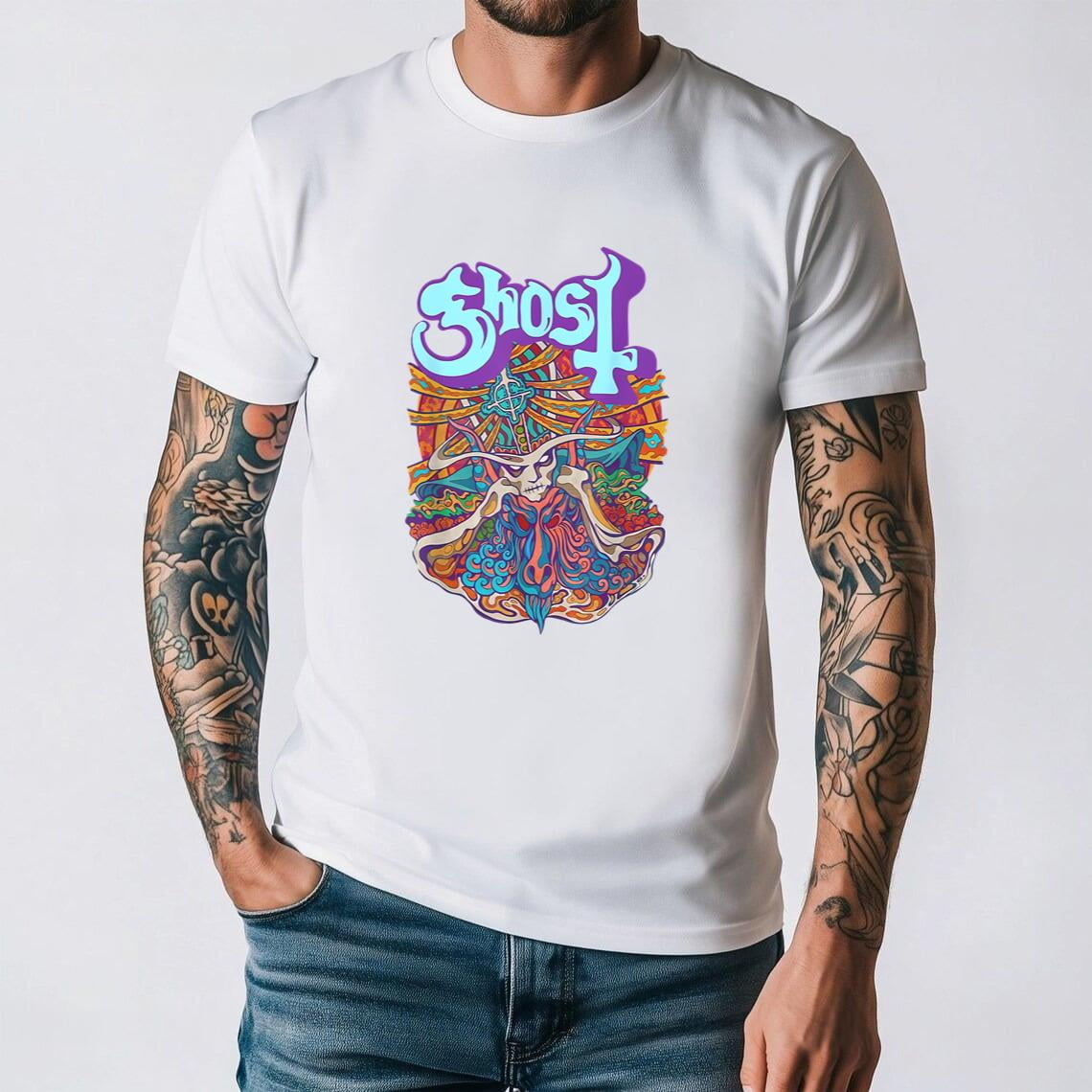 Ghost Band Fan Unisex T-shirt Inspired by Rock Tour Album Style, for ...