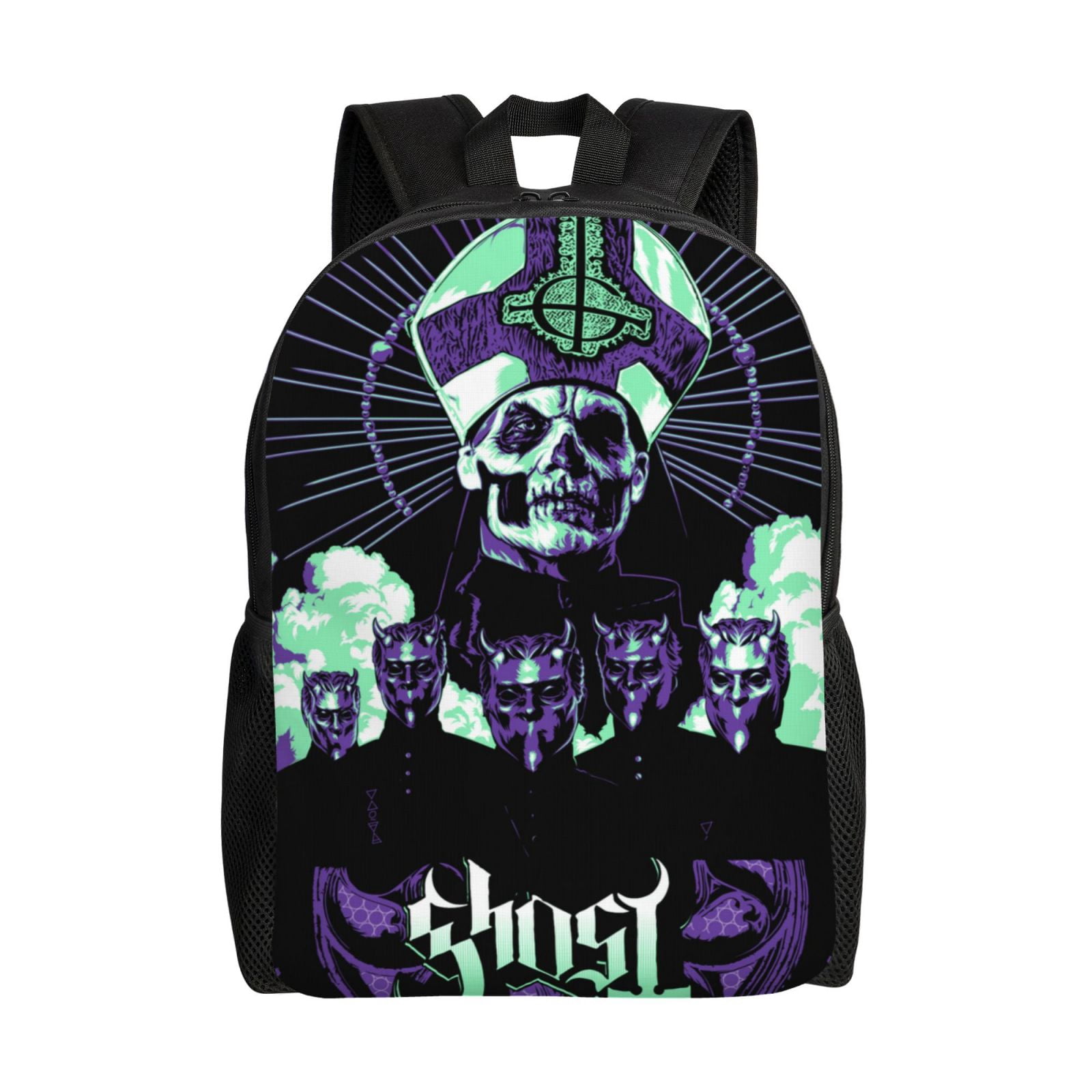 Ghost Band Infestissumam Unisex Backpack Laptop Daypack Adjustable ...