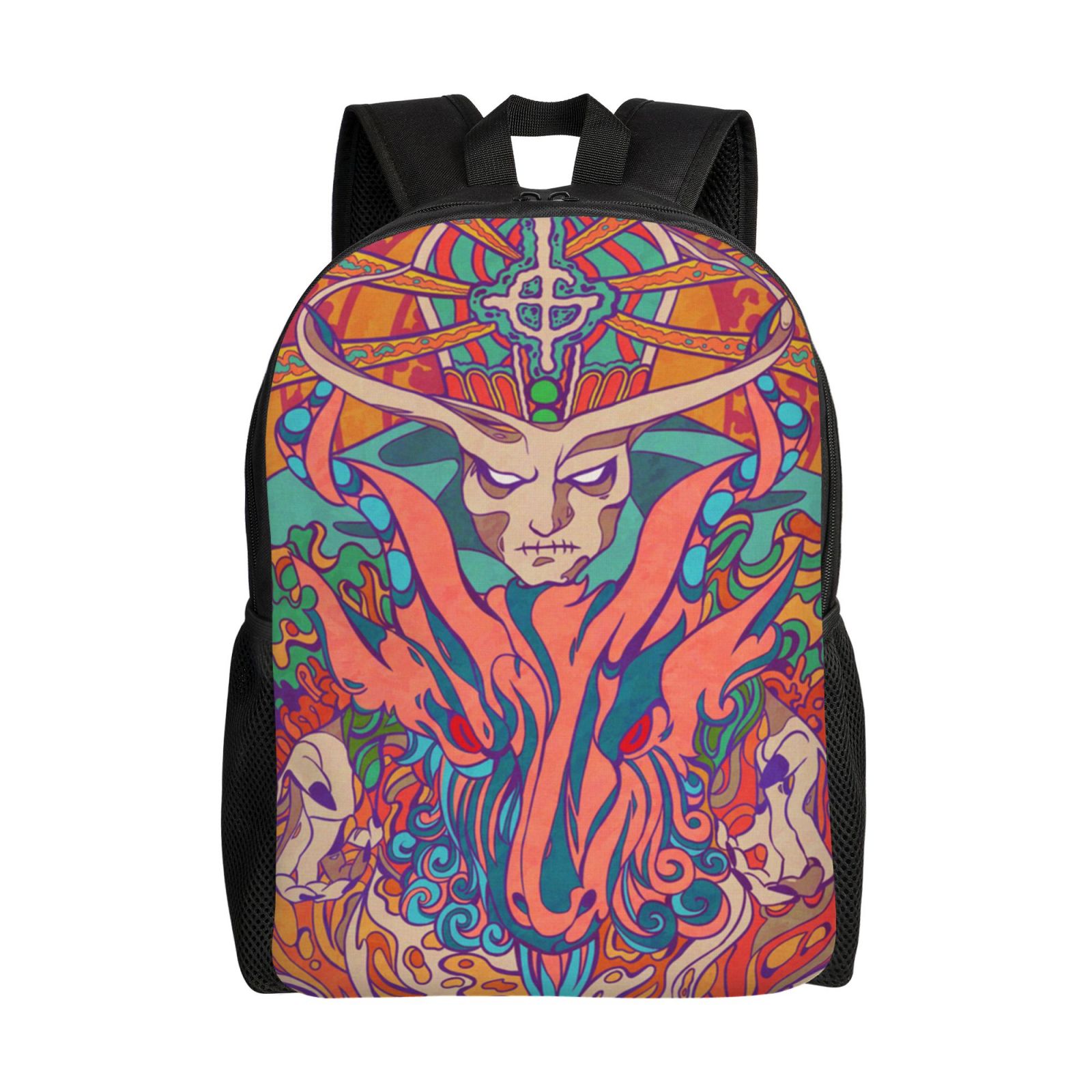 Ghost Band Kiss The Go-goat Unisex Backpack Laptop Daypack Adjustable ...