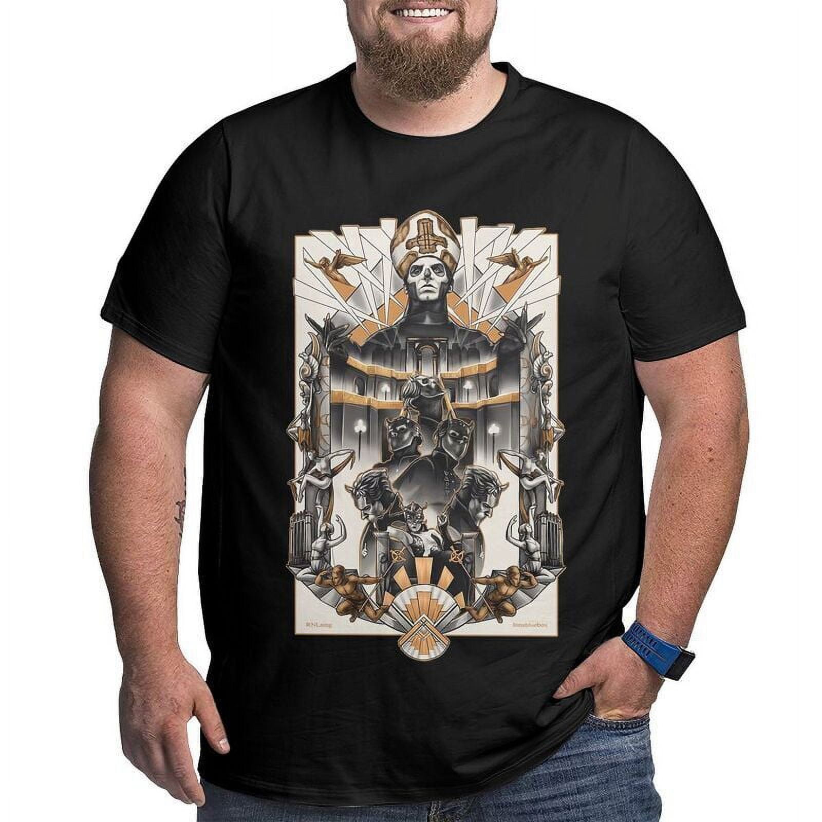 Ghost Band Men's Plus Big & Tall King Size T Shirt - Walmart.com
