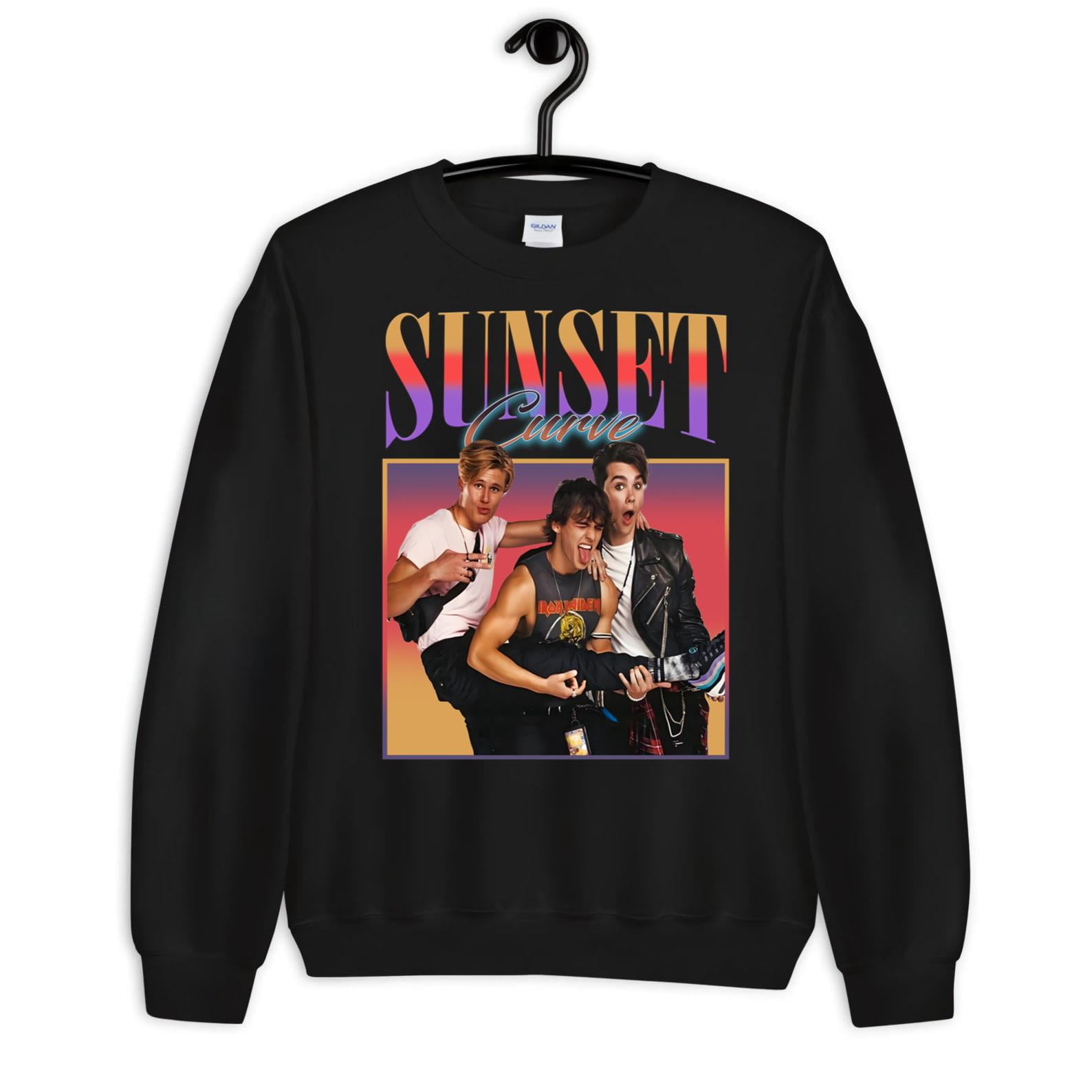 Ghost Band Shirt, Music Series Merch, Sunset Curve Graphic Tee for Fans ...