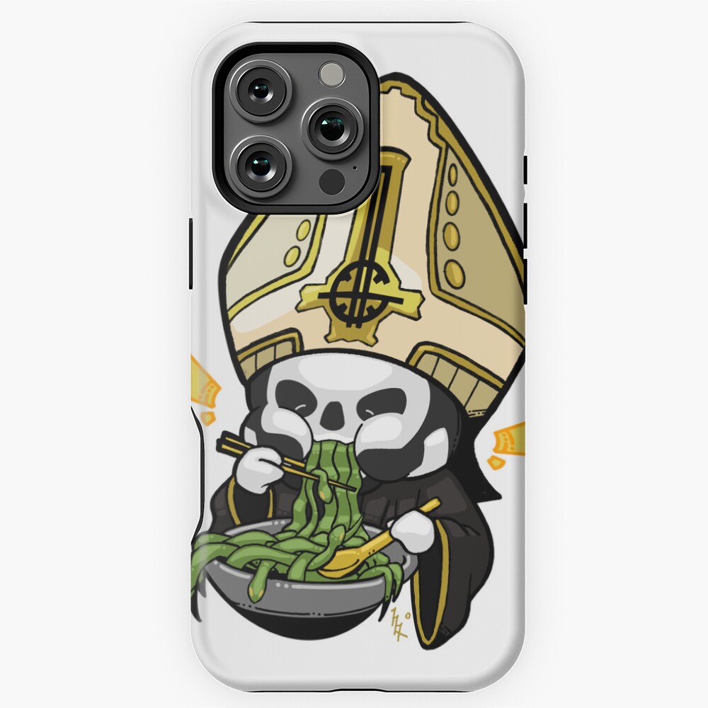 Ghost Bishop Chess Piece Art Phone Case for iPhone 16 15 14 13 12 11 ...