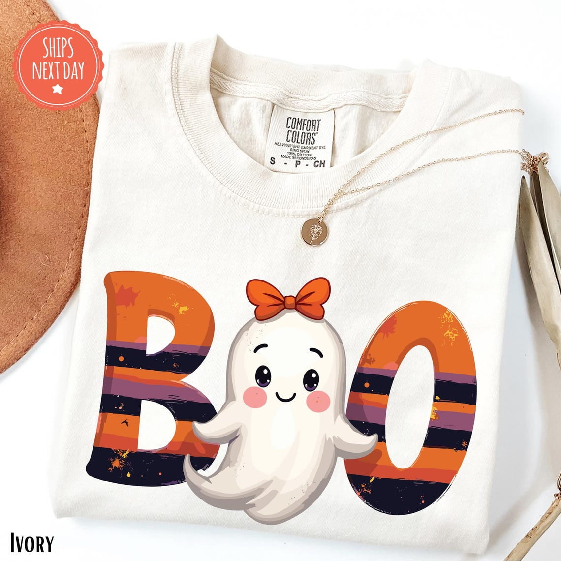 Ghost Boo Shirt - Cute Ghost Shirt - Fall Spooky Season Tshirt - Outfit - Ghost Shirt - Spooky ...