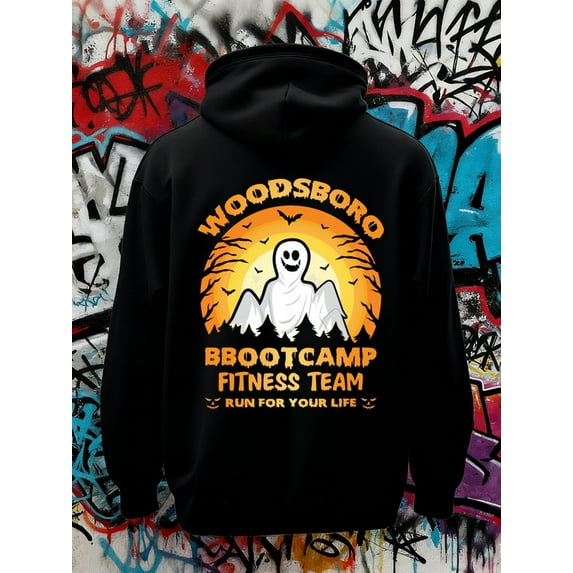 Ghost Bootcamp hoodies & sweatshirt Exercise men's long sleeve black ...