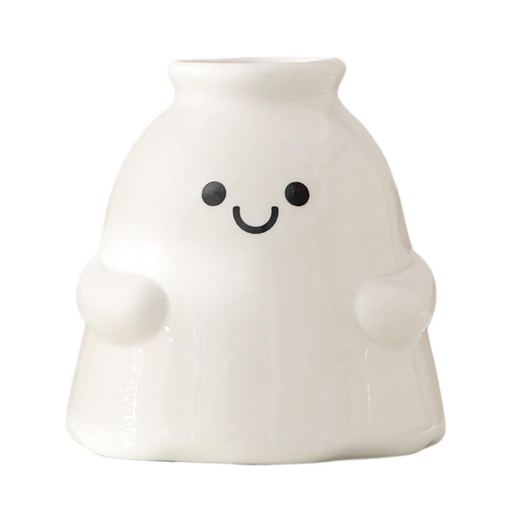 Ghost Bucket Halloween Vase, 2025 New Ghost Planter Decor for Home ...