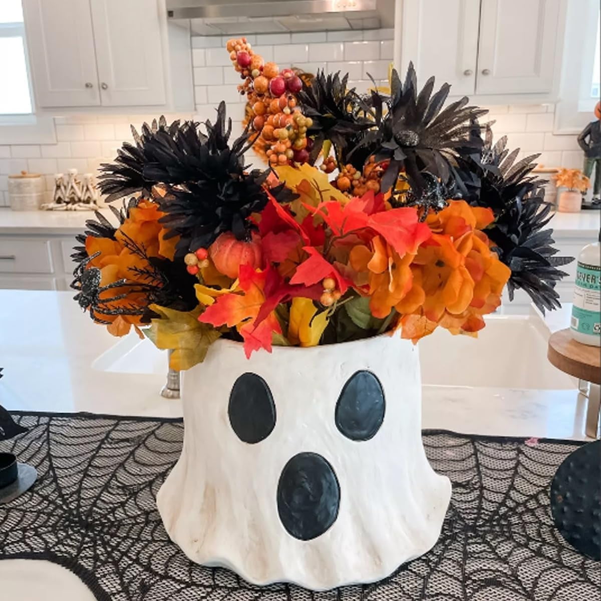 Ghost Bucket Vase, Cutest Ghost Bucket,Viral Ghost Bucket Halloween ...
