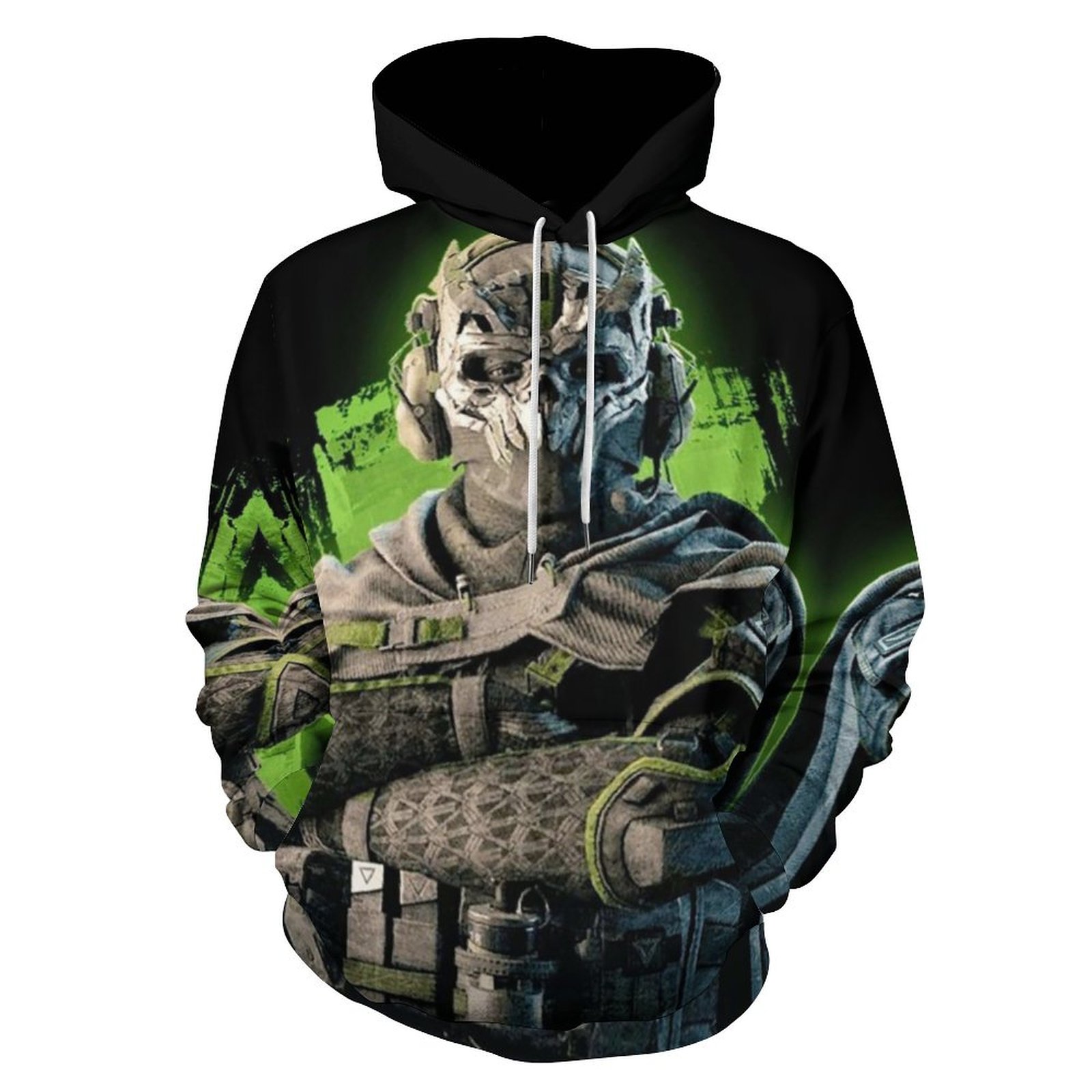 Ghost Call Of Duty Adult Hoodie Sweater Jacket Hooded Sweatshirt Casual ...