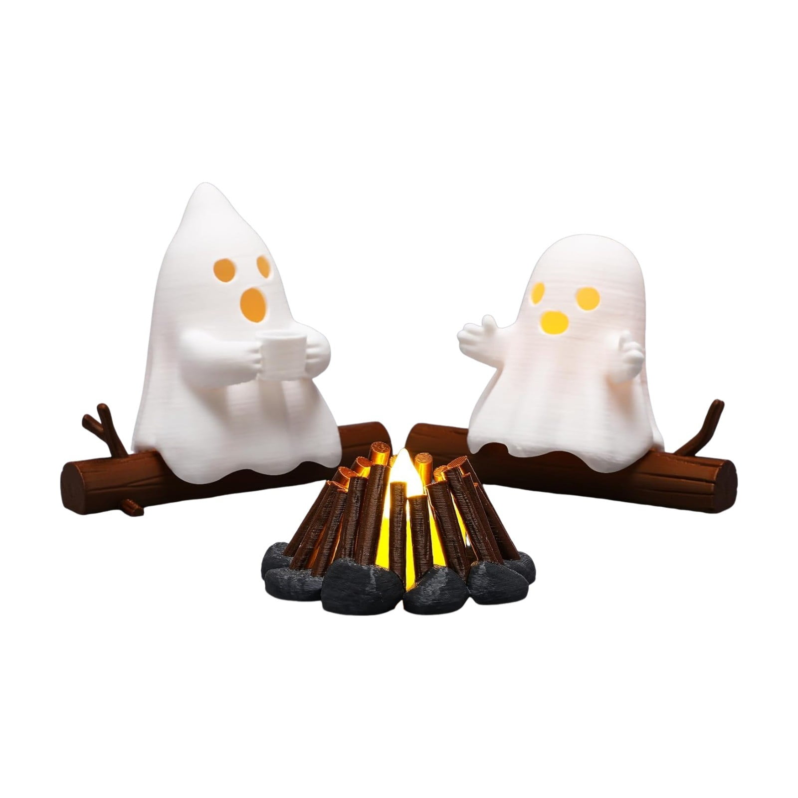 Ghost Camp Fire Gathering, Ghost Campfire Nightlight, 2025 New Ghost ...