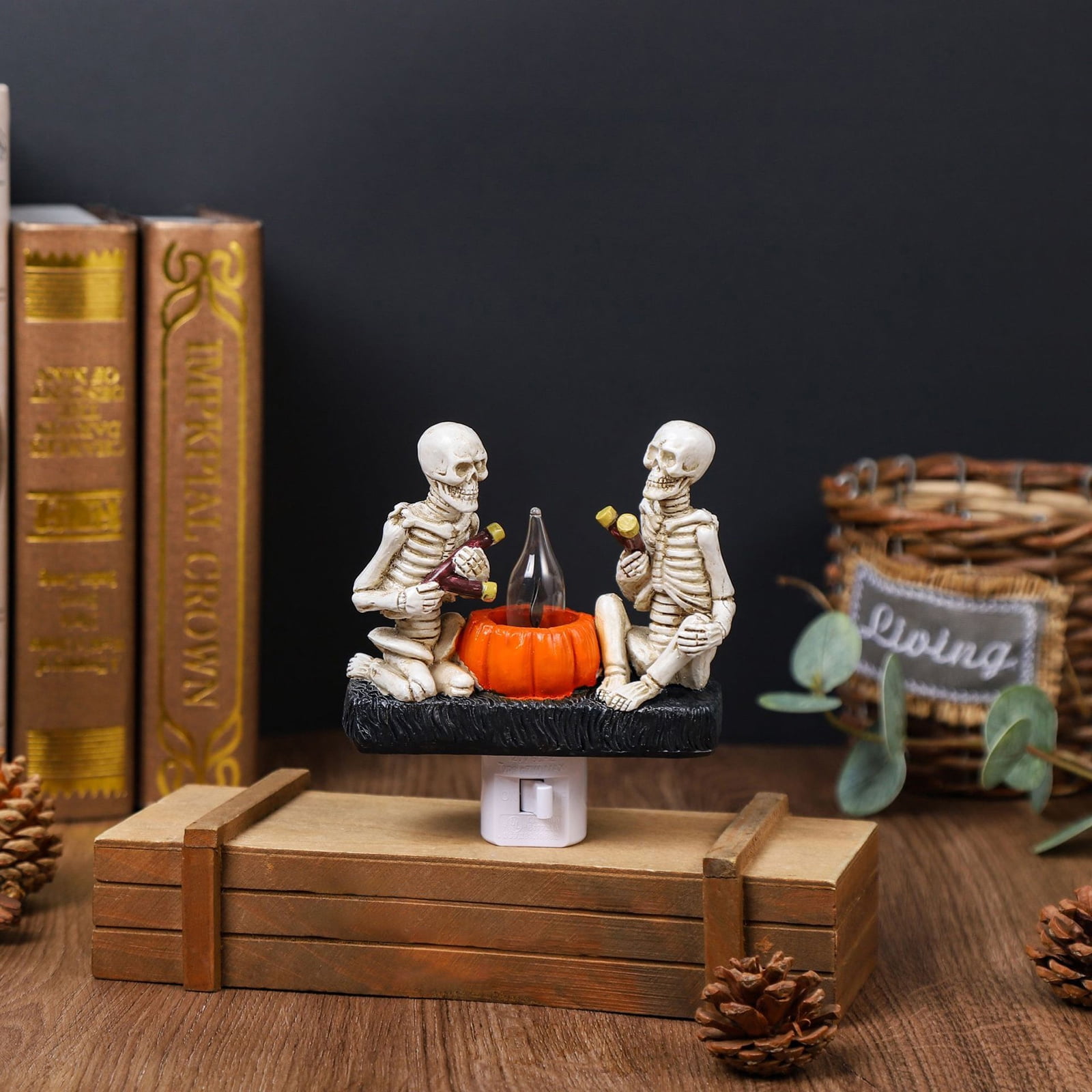 Ghost Campfire Flickering Night Light, Ghosts Campfire Flicker Flame ...