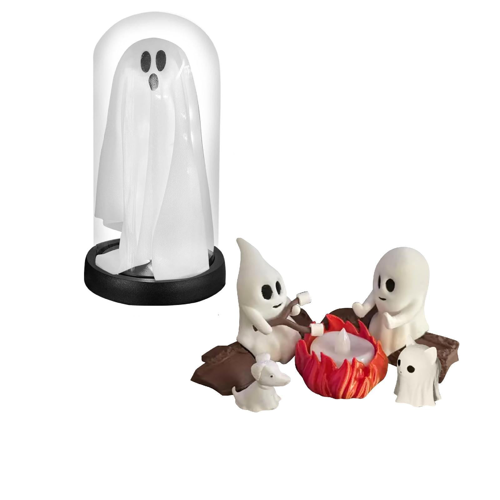 Ghost Campfire Flickering Nightlight and Cloak Ghost Lamp,2025 New ...