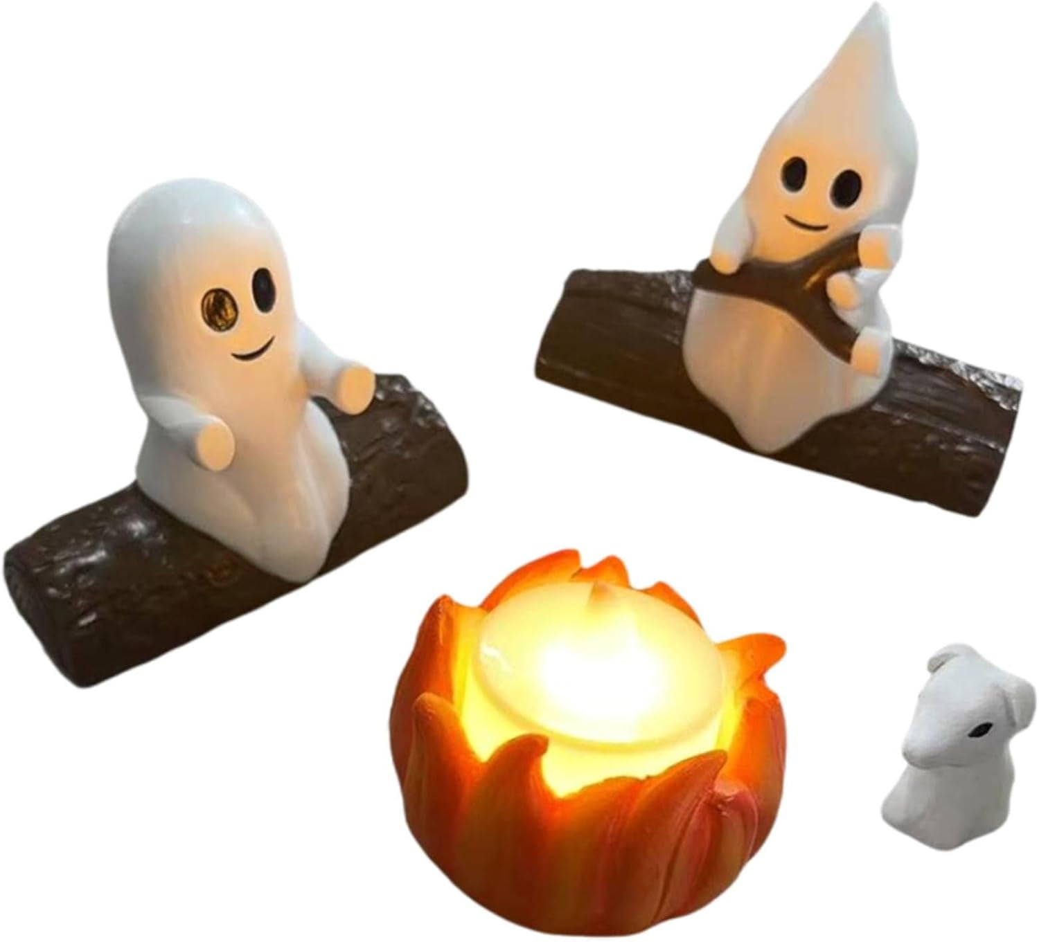 Ghost Campfire Gathering, 2025 Ghost Campfire Flickering Nightlight, 2 ...
