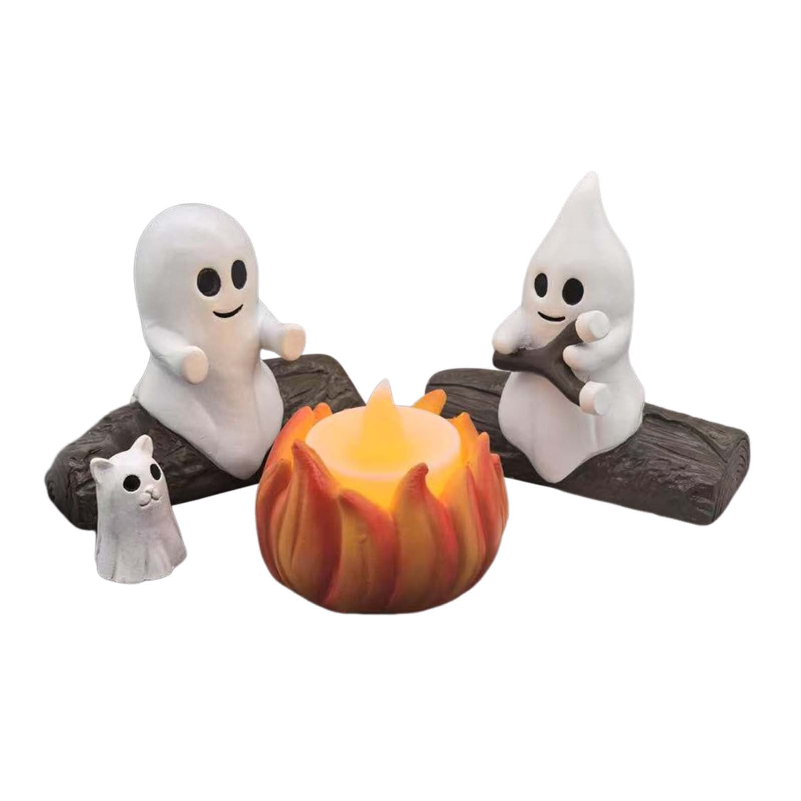 Ghost Campfire Gathering,Ghost Campfire Flickering Nightlight,Spirits ...