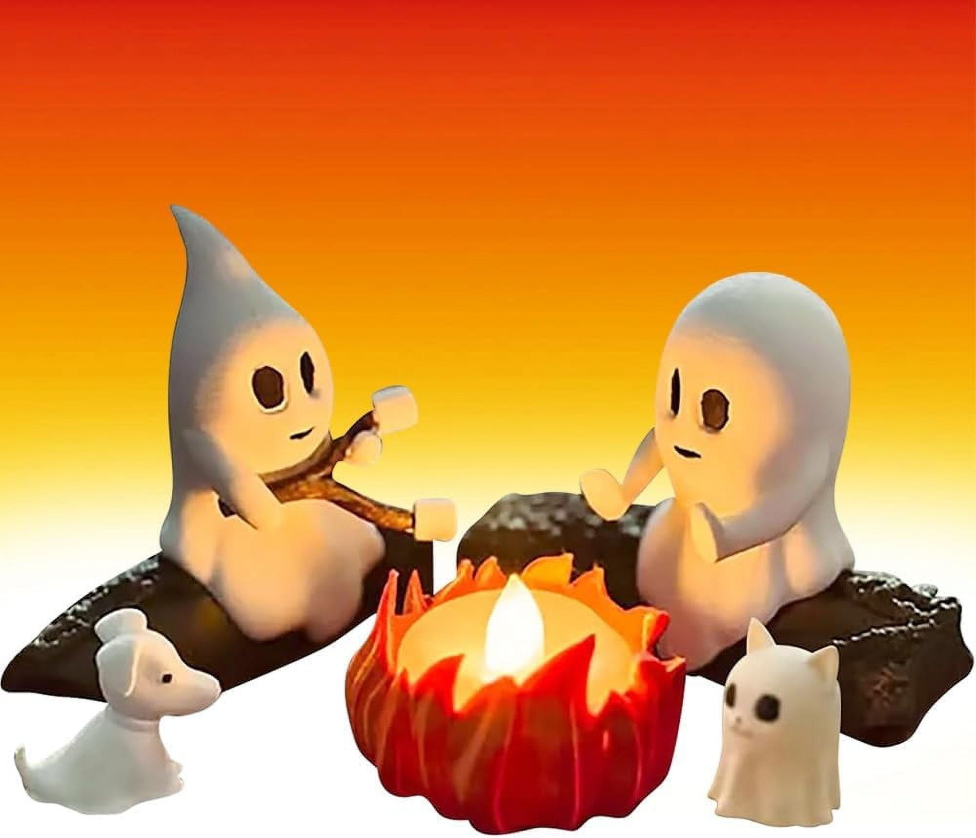 Ghost Campfire Gathering Ghost Campfire Gathering, 3D Ghost Campfire ...