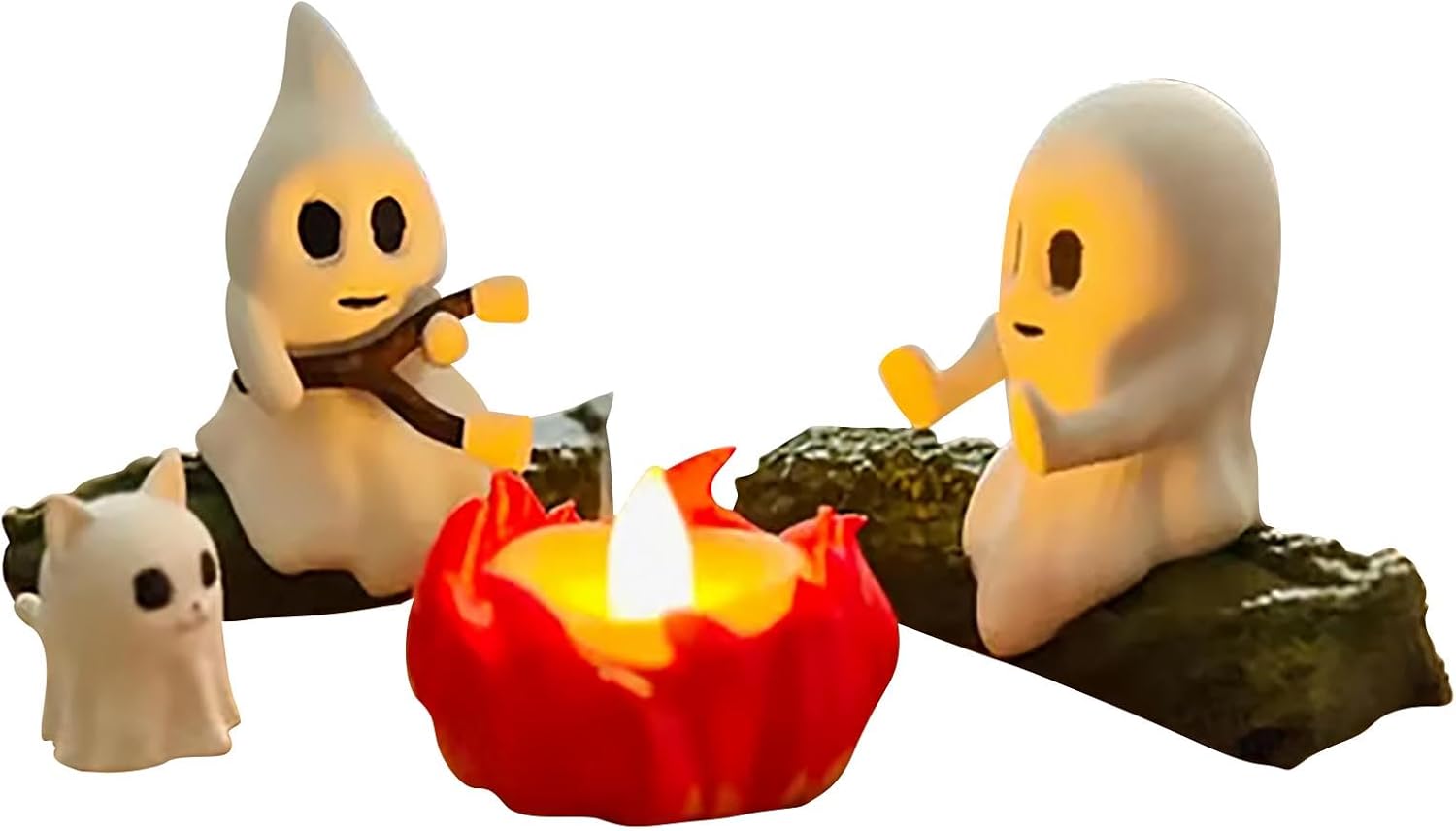 Ghost Campfire Nightlight, Ghost Campfire Flickering Nightlight ...