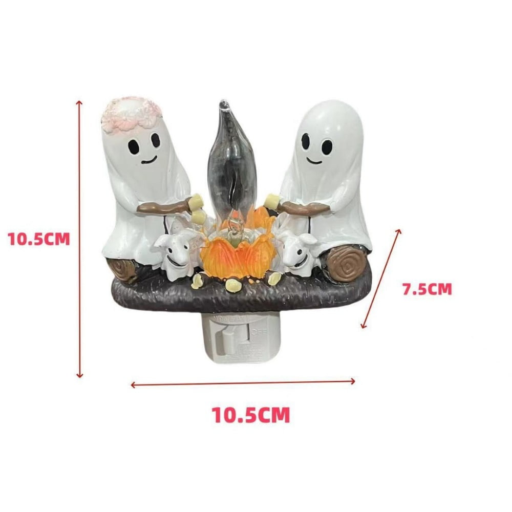 Ghost Campfire Nightlight, Ghost Campfire Flickering Nightlight ...