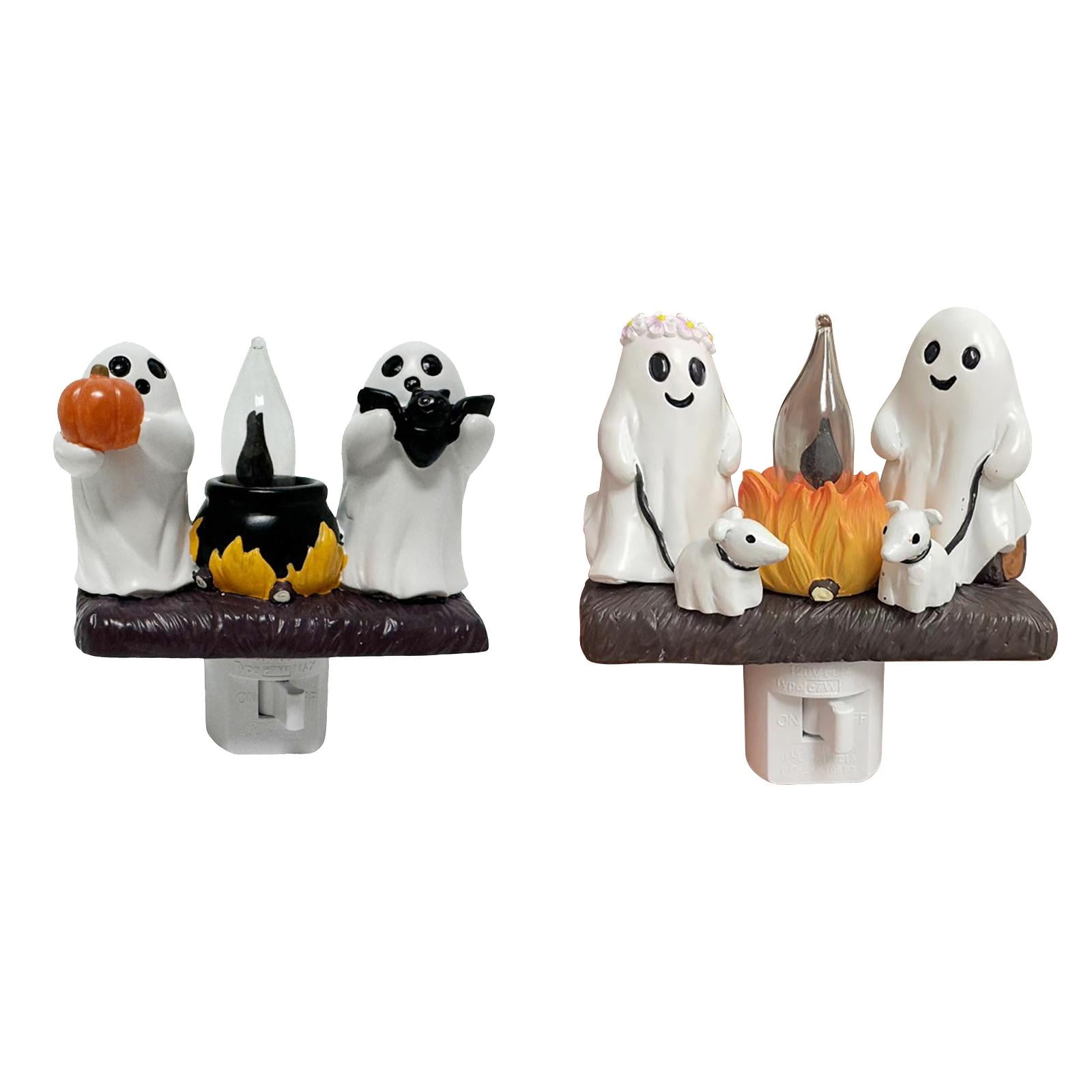 Ghost Campfire Nightlight, Ghost Campfire Flickering Nightlight ...