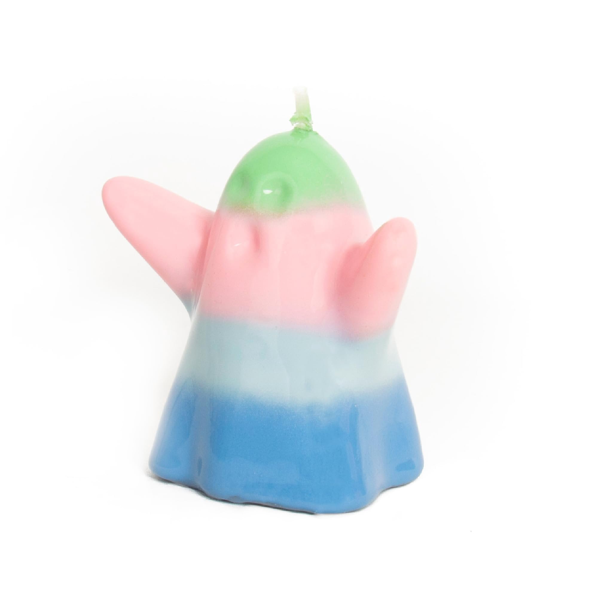 Ghost Candle Trick Blue Decorative Blue Ghost-Shaped Candle for ...