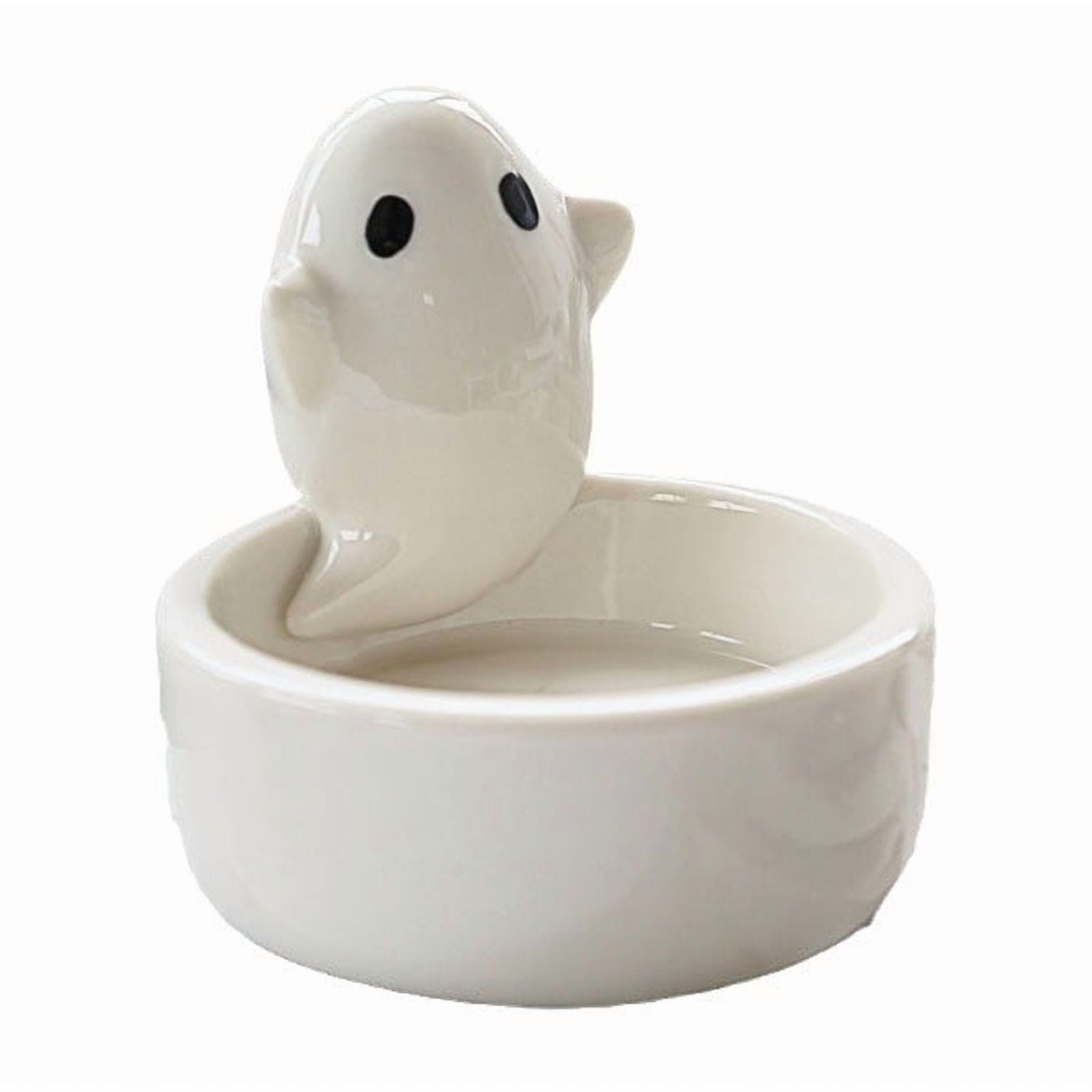 Ghost Candlestick Ghost Candlestick, Ceramic Halloween Decoration with ...