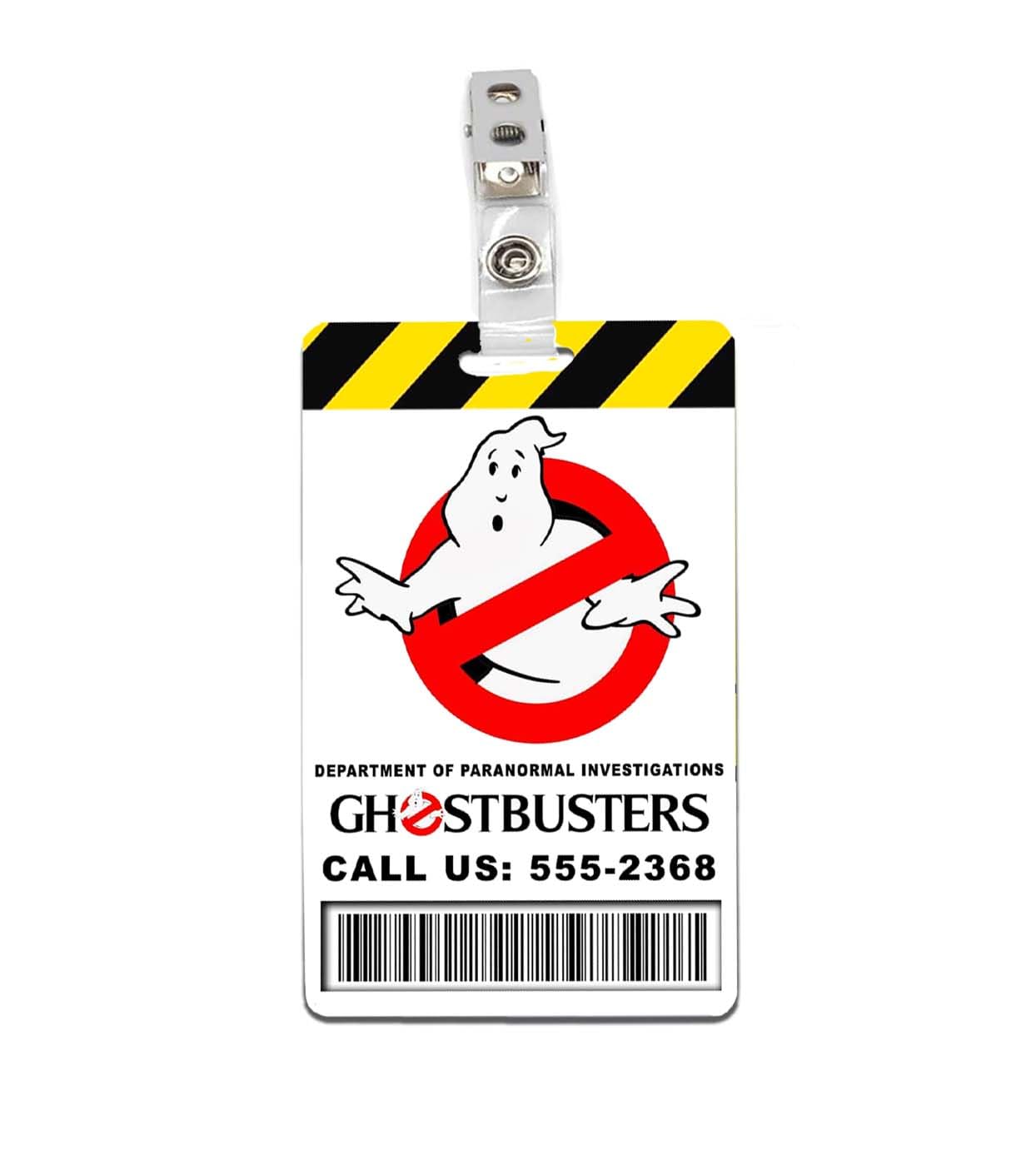 Ghost Catchers Paranormal Investigations Plastic ID Badge Name Tag PVC ...