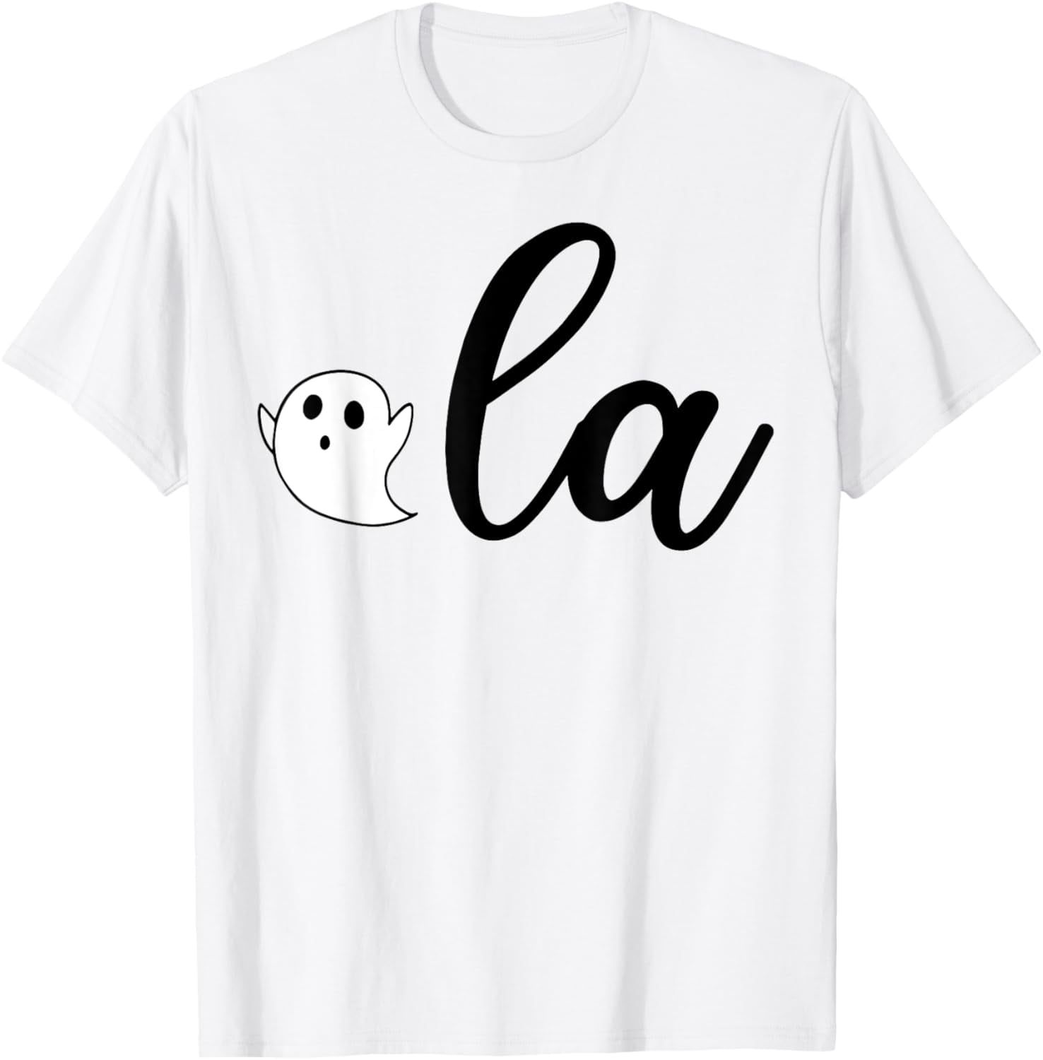 Ghost Comma La Halloween Funny Ghost - Kamala Harris 2024 T-Shirt - Walmart.com