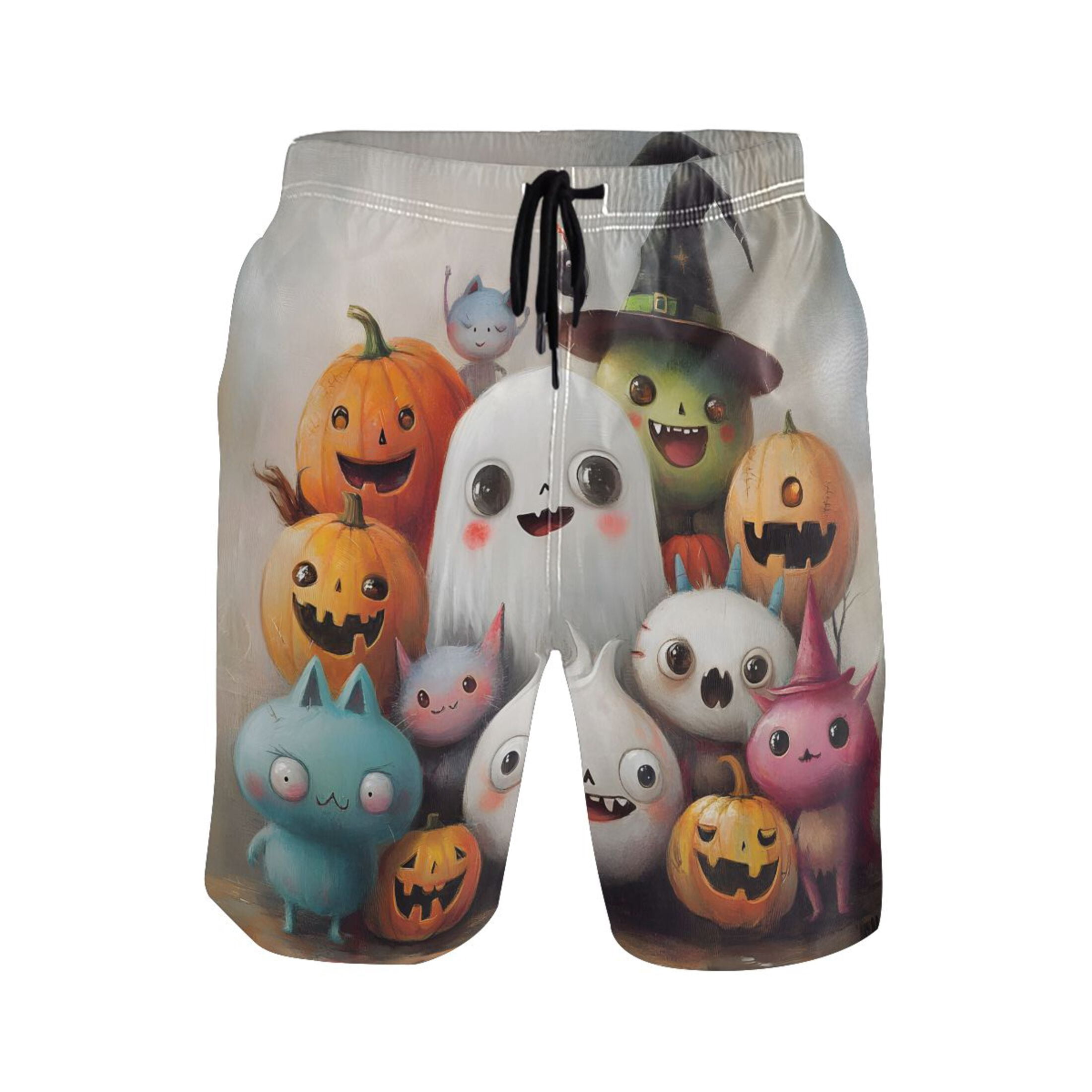 Ghost Companion Mens Swim Trunks Quick Dry Board Shorts Breathable Fit ...