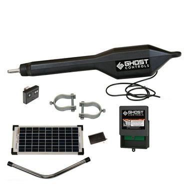 Blütezeit 1400lb Solar Sliding Gate Opener, Automatic Chain Drive Gate ...