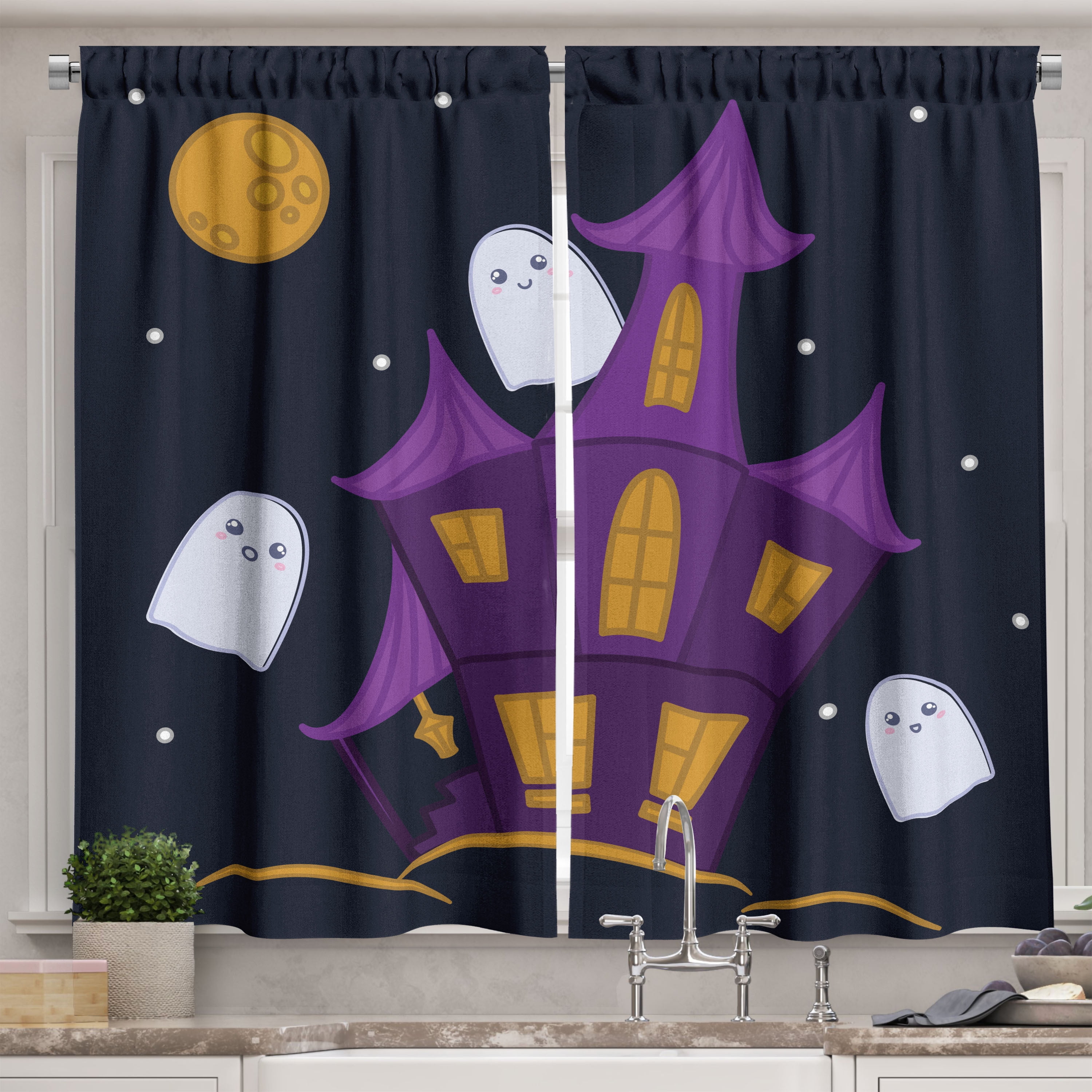 Dark Haunted Living Room