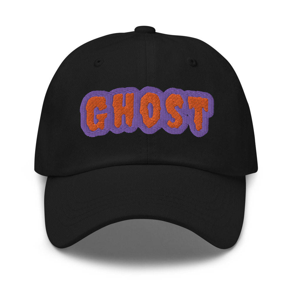 Ghost Dad Hat (Black) - Walmart.com