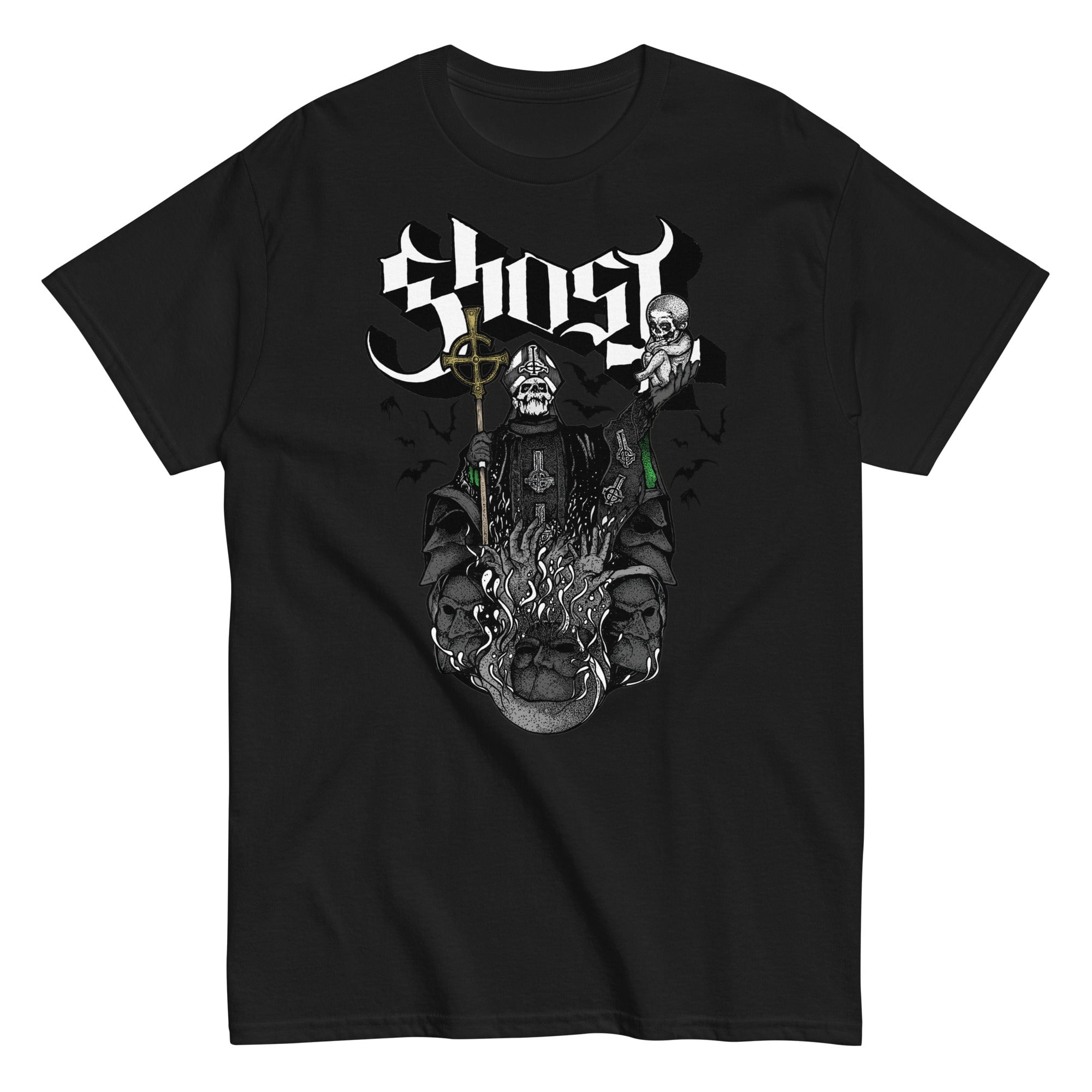 Ghost - Darkness Awaits Unisex T-Shirt - Black - Extra Large - Walmart.com